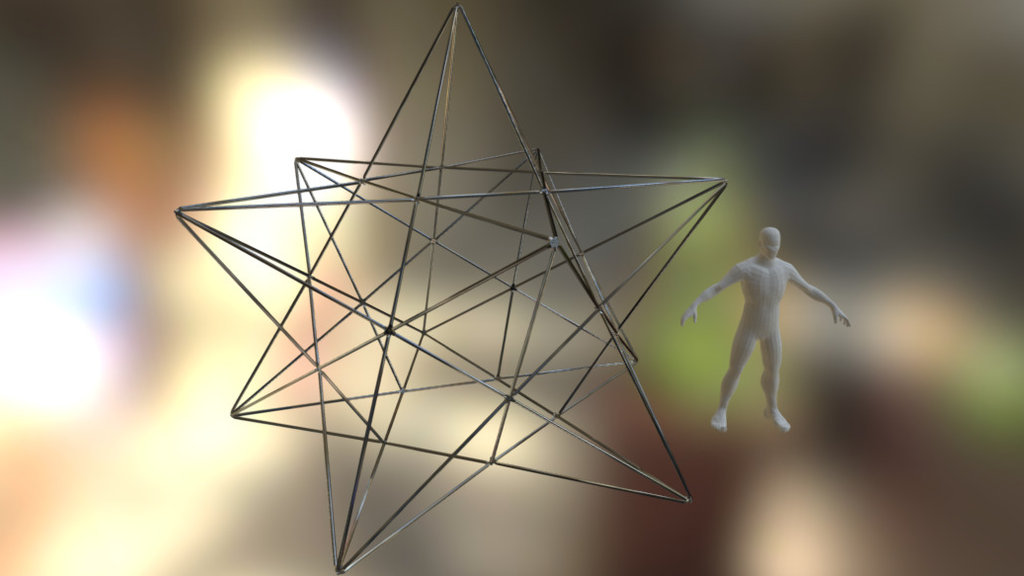 Climbable 16 ft Geodesic Star - Download Free 3D model by Brian ...