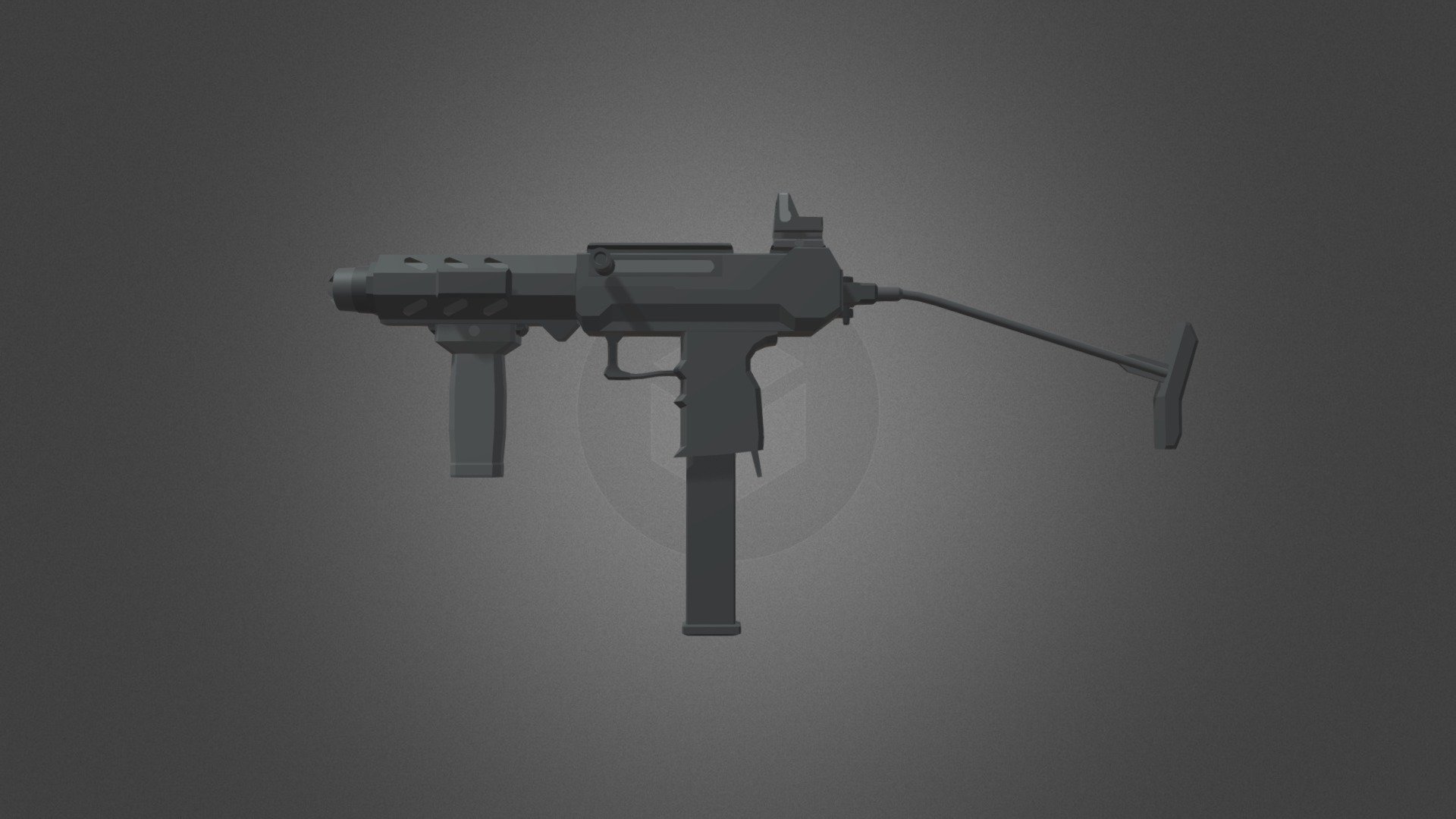 Dokkeabi's SMG-12 - Download Free 3D model by Jane.FJ [6fd3862] - Sketchfab