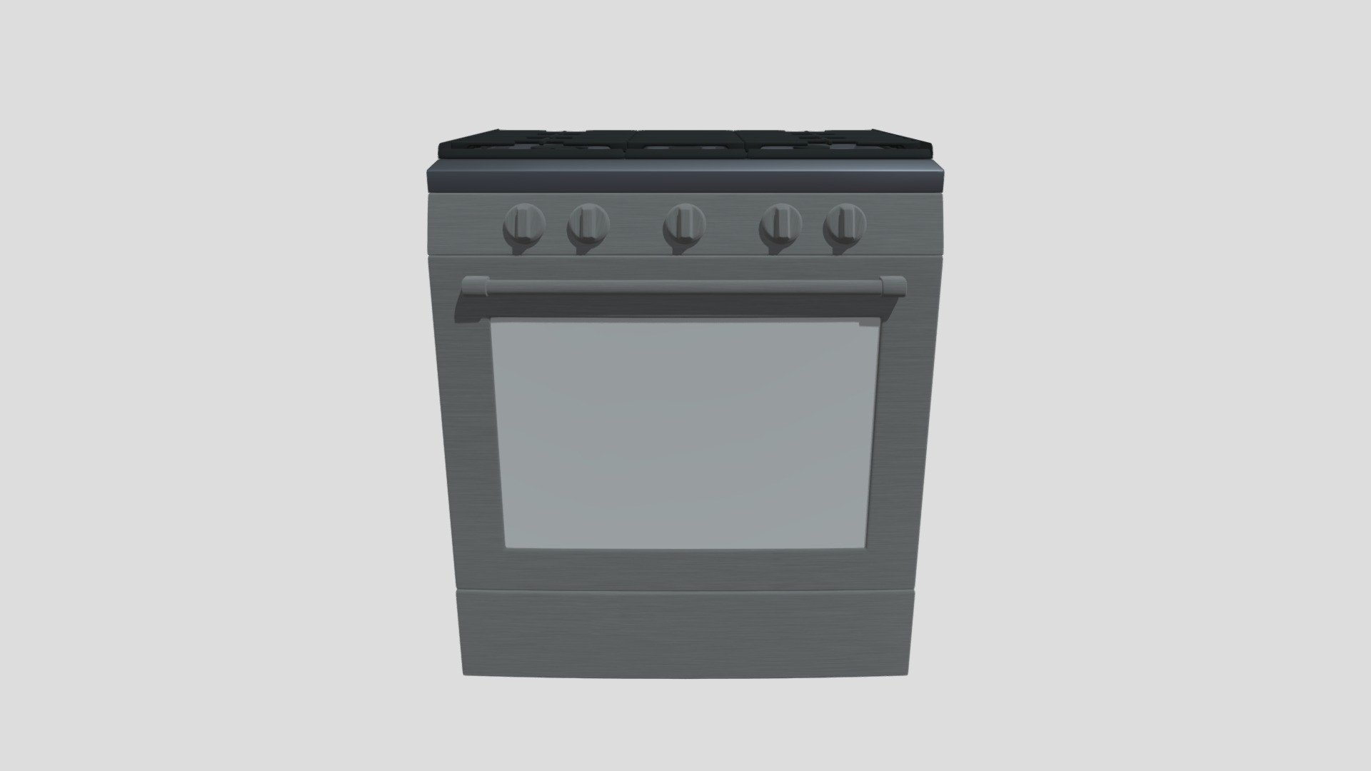Kitchen Range - 3D model by ElpidioF [6fd3d84] - Sketchfab