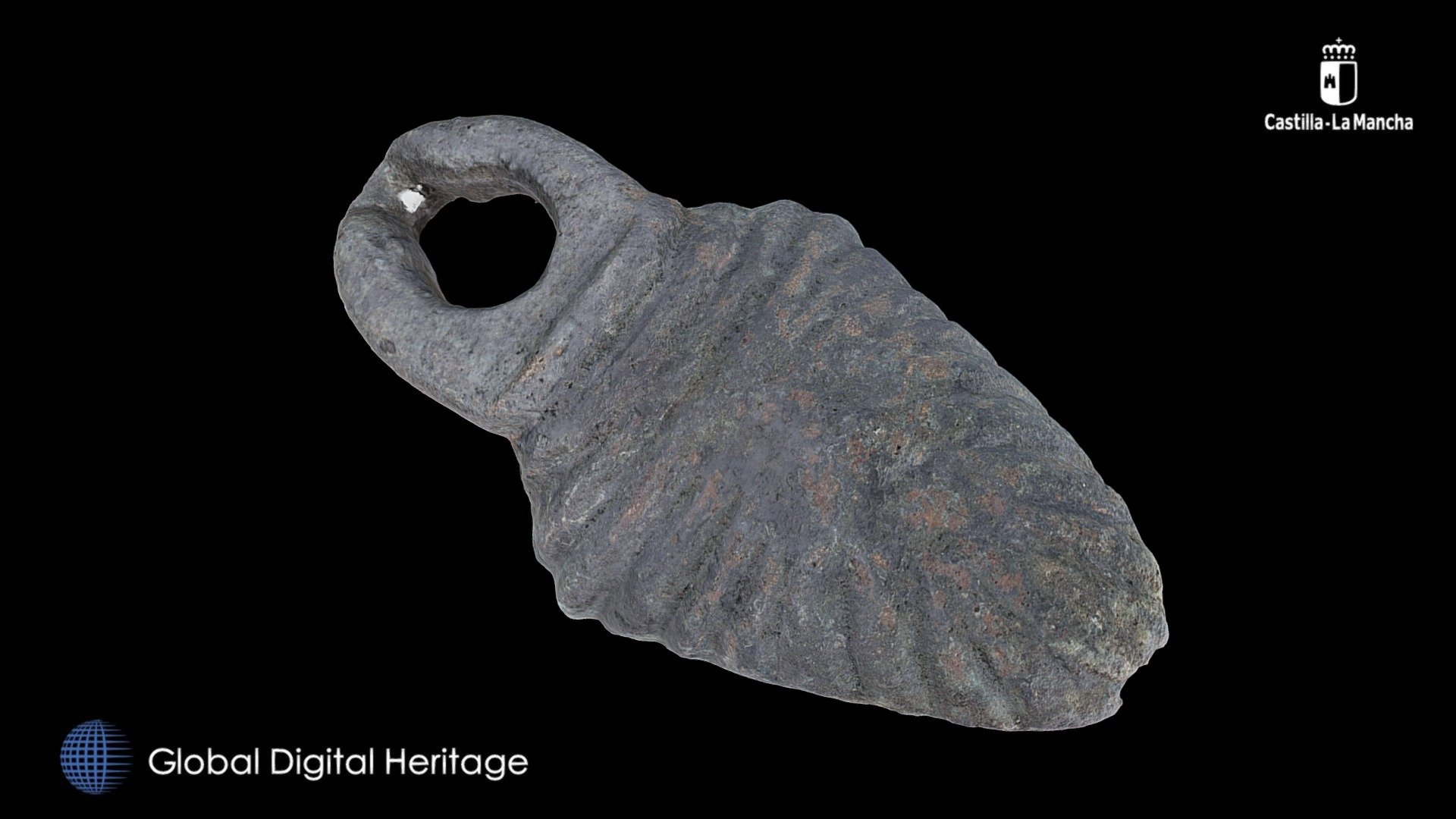 Roman Bronze Bucket Part, Castilla-La Mancha - Download Free 3D model ...