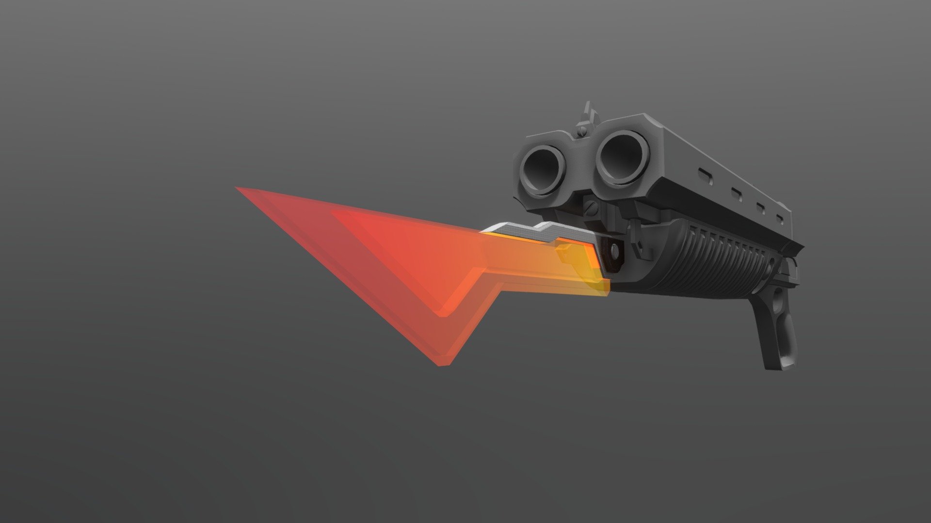 Halo M90S-HDB Shotgun Hardlight Bayonet - Download Free 3D model by Aegis_Wolf [6fd720a] - Sketchfab