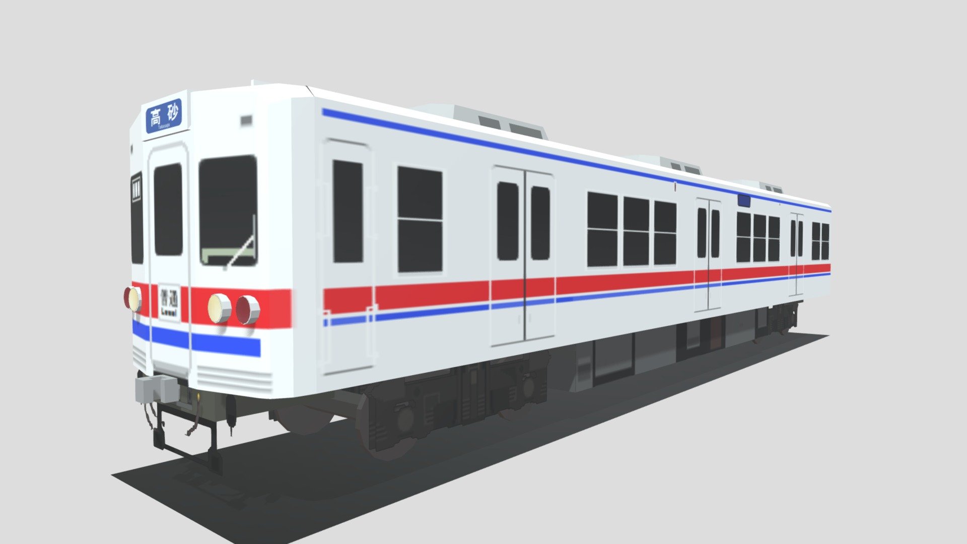 京成3300形先頭車1 - Download Free 3D model by V3B4 [6fd75a0] - Sketchfab