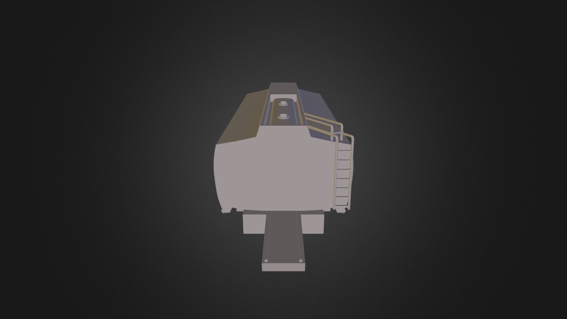 Tech-weld Tank-4800 Gallon - 3D model by spudmax [6fd8ffb] - Sketchfab