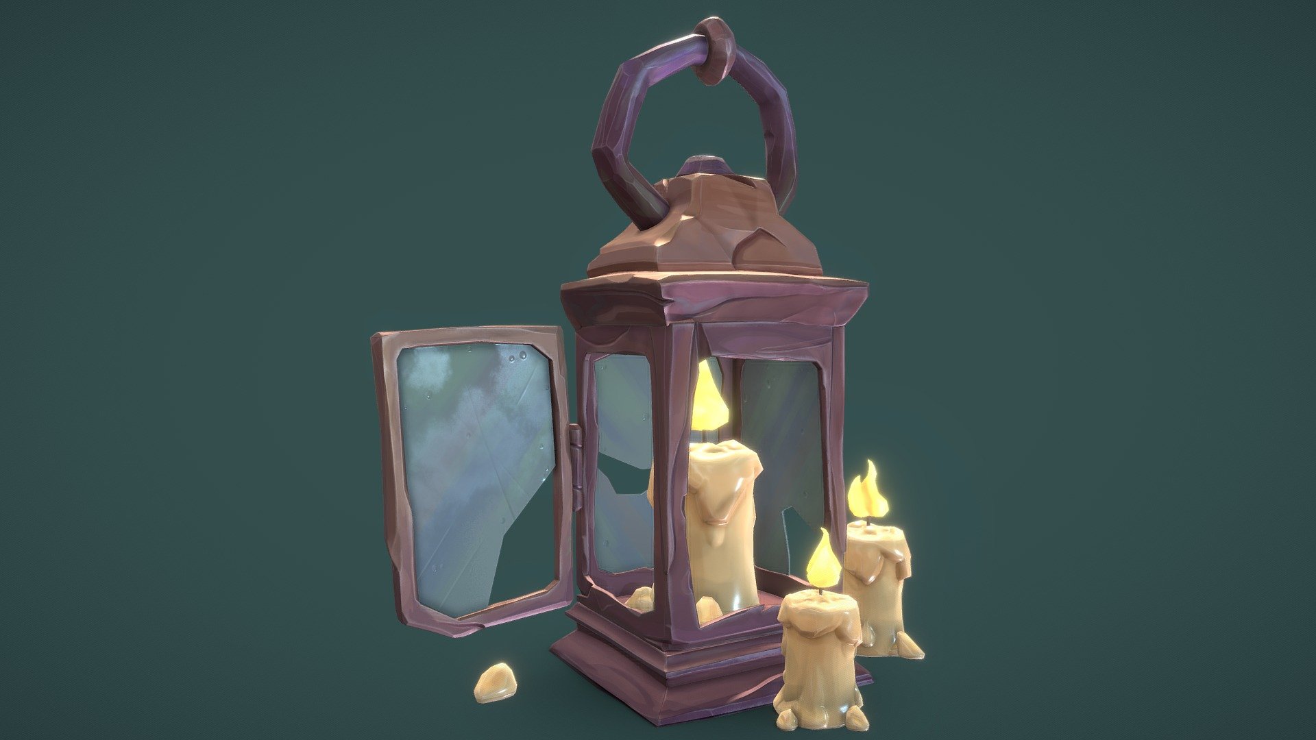 Lantern - 3D model by mannik (@mannnik) [6fda78a] - Sketchfab