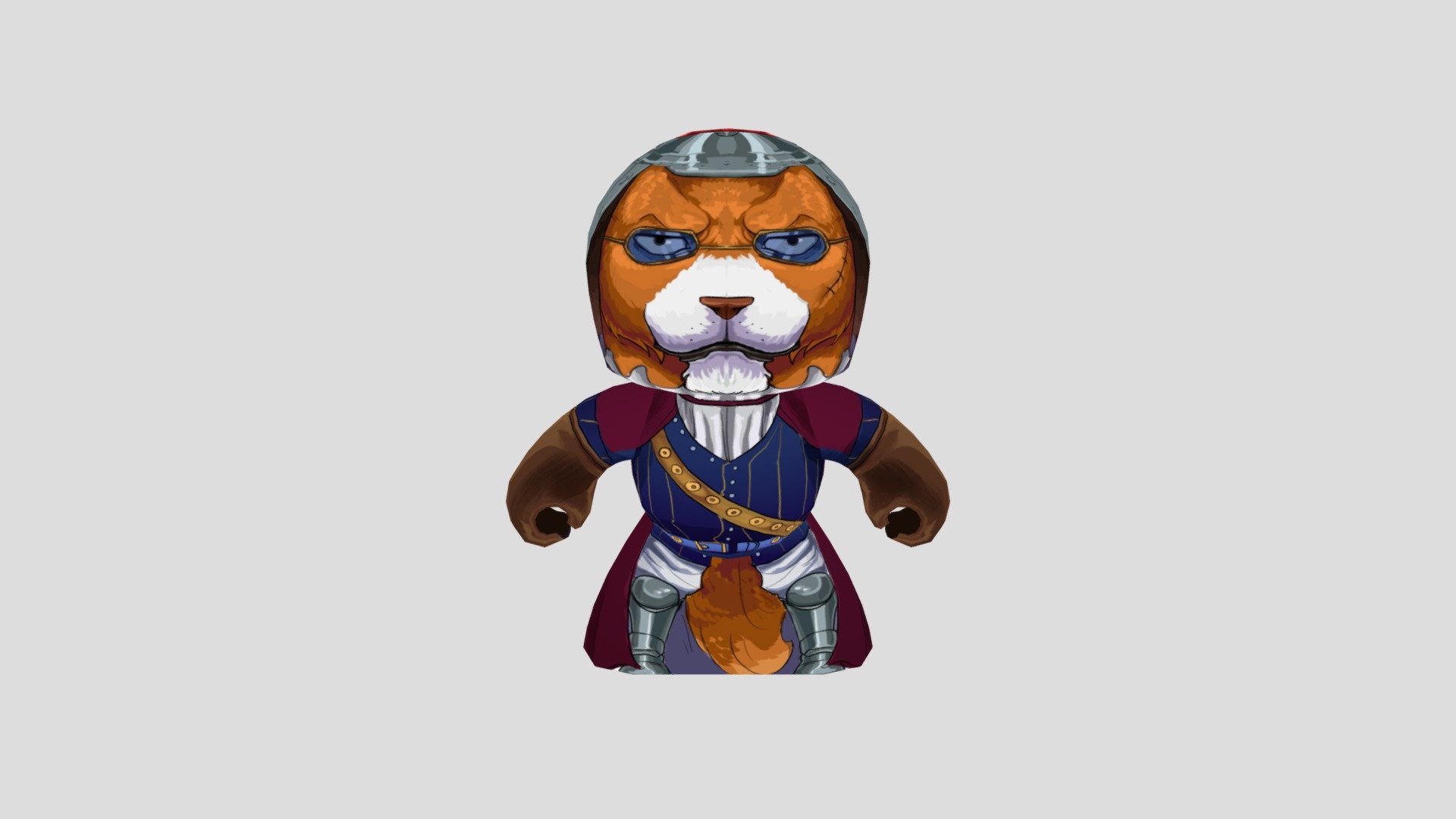 Inuarashi One piece Mighty Mugg - 3D model by Beatriz Antunes ...