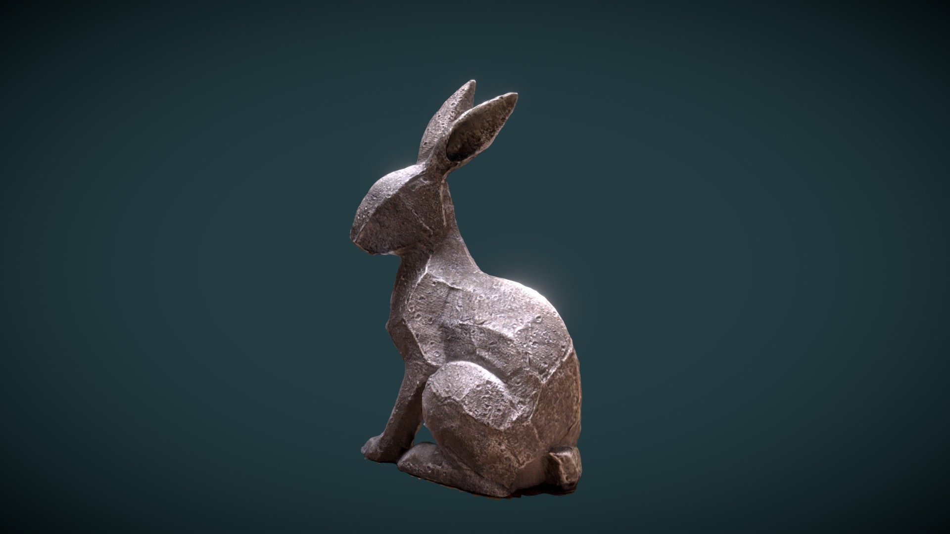Concreate Rabbit Ornament - 3D model by thehogarthworkshop [6fdb326 ...