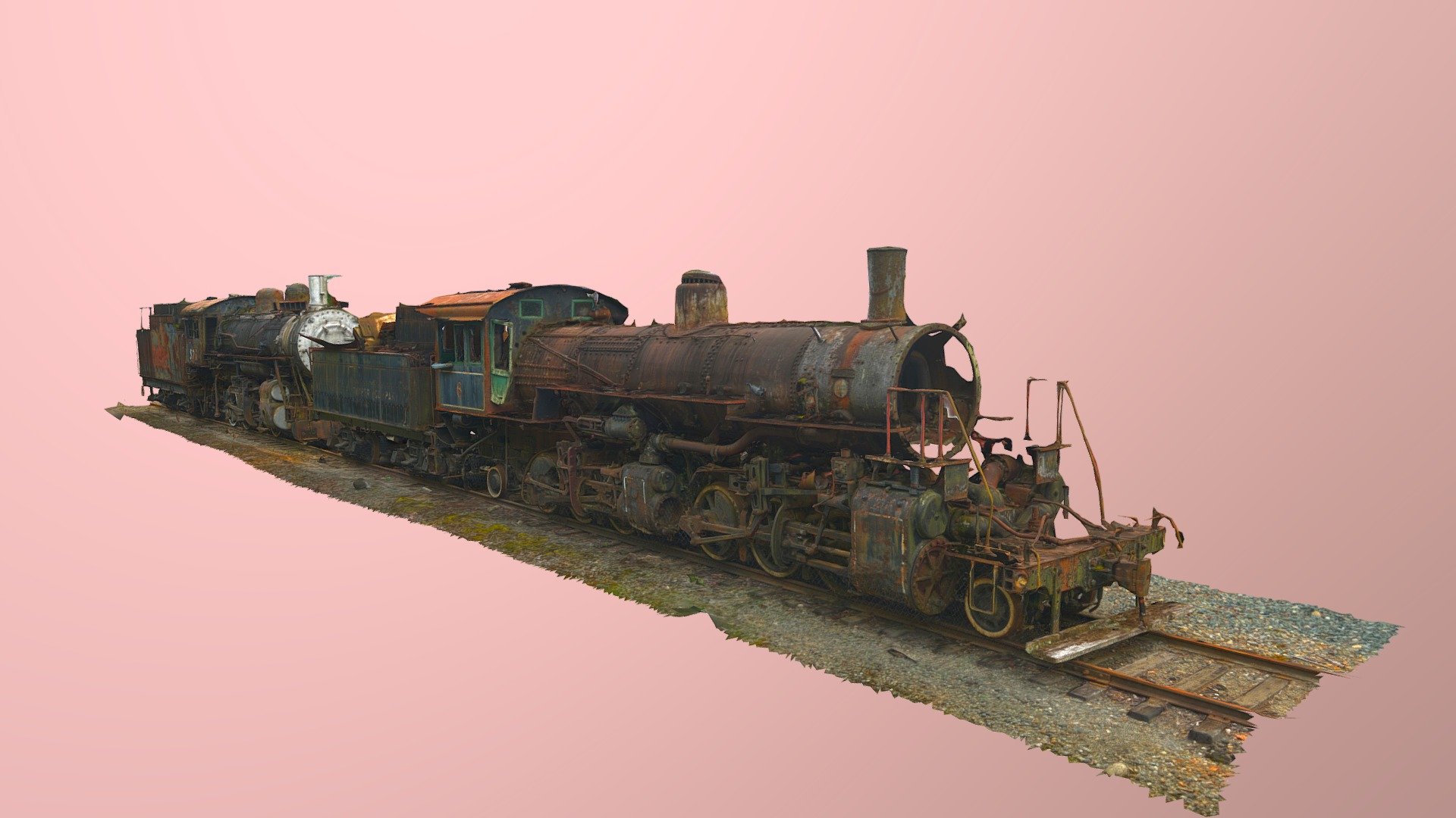 2-6-6-2 and 2-8-0 - 3D model by peter54 [6fdd553] - Sketchfab