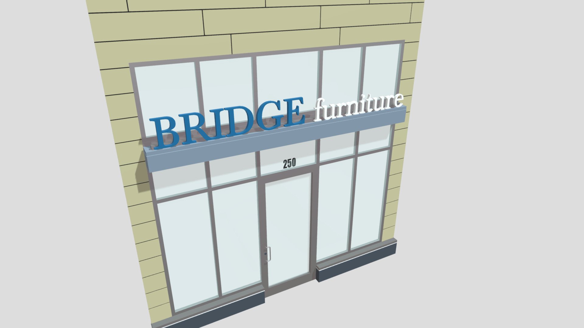BRIDGE furniture 3D - 3D model by Can West Legacy Inc. 3D Sept 2019 ...