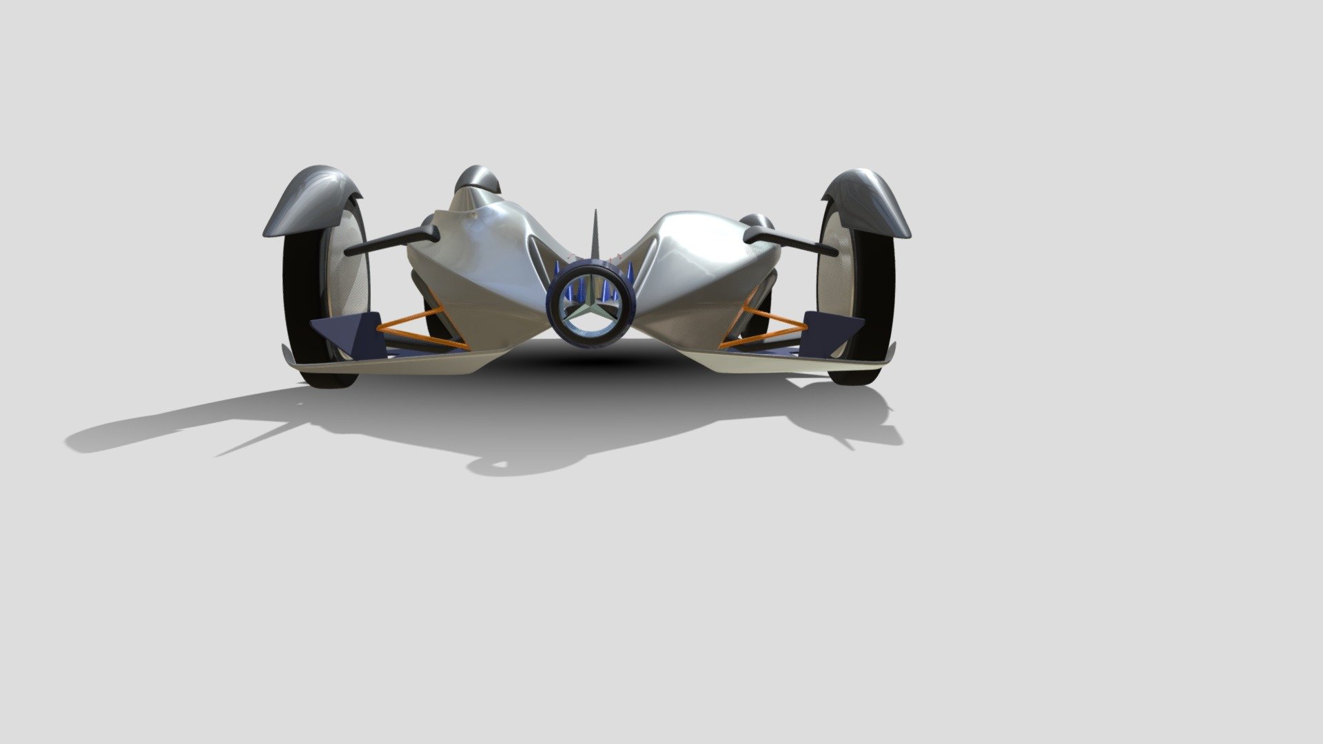 Mercedes Benz Concept Formula 1 Race Car - 3D model by I_draw_cars_in ...