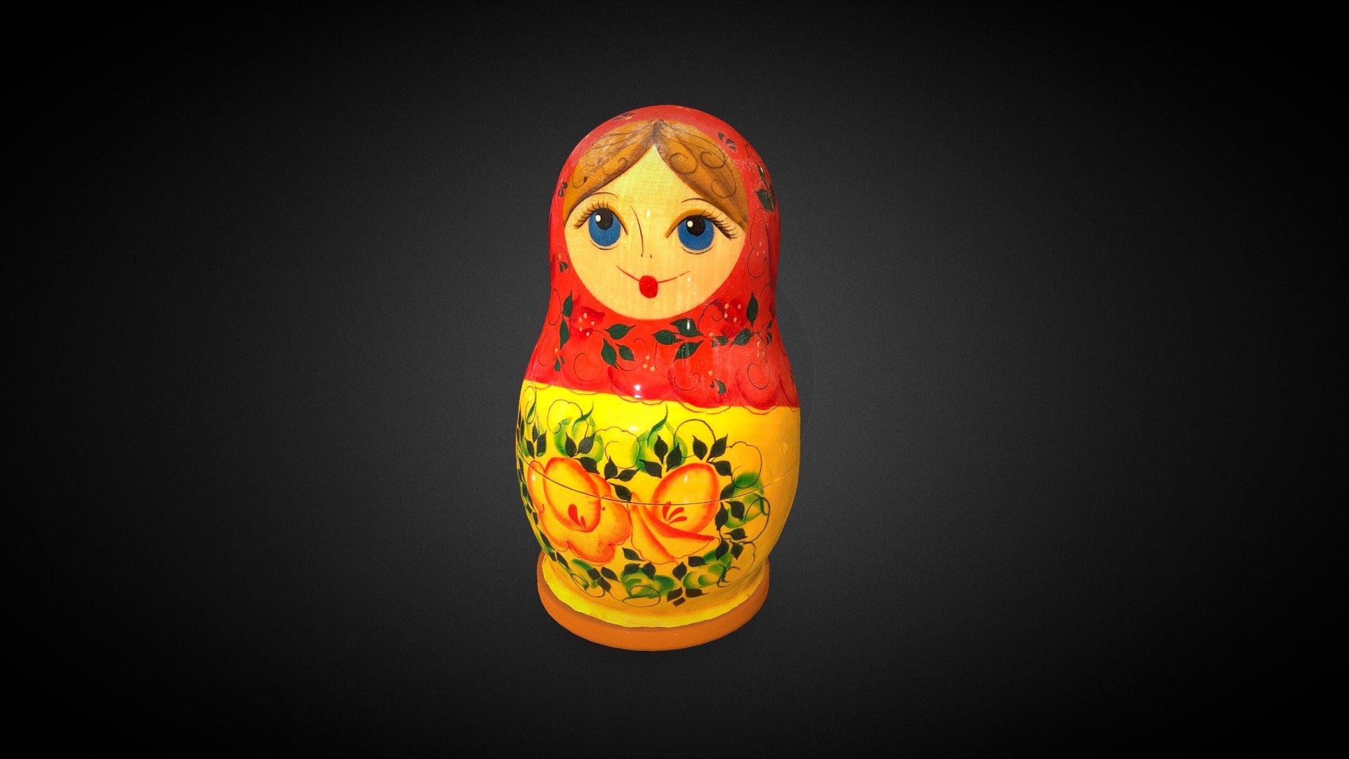 Matryoshka doll - Download Free 3D model by Moshe Caine (@moshecaine ...
