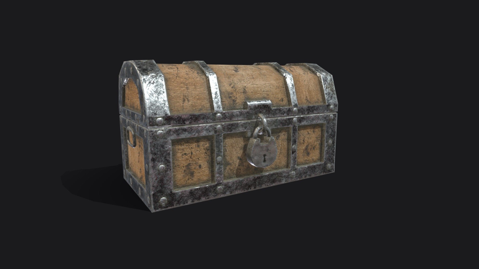 Medieval Chest - 3D model by owlik [6fe08ff] - Sketchfab