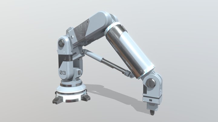 Robot-arm 3D models - Sketchfab