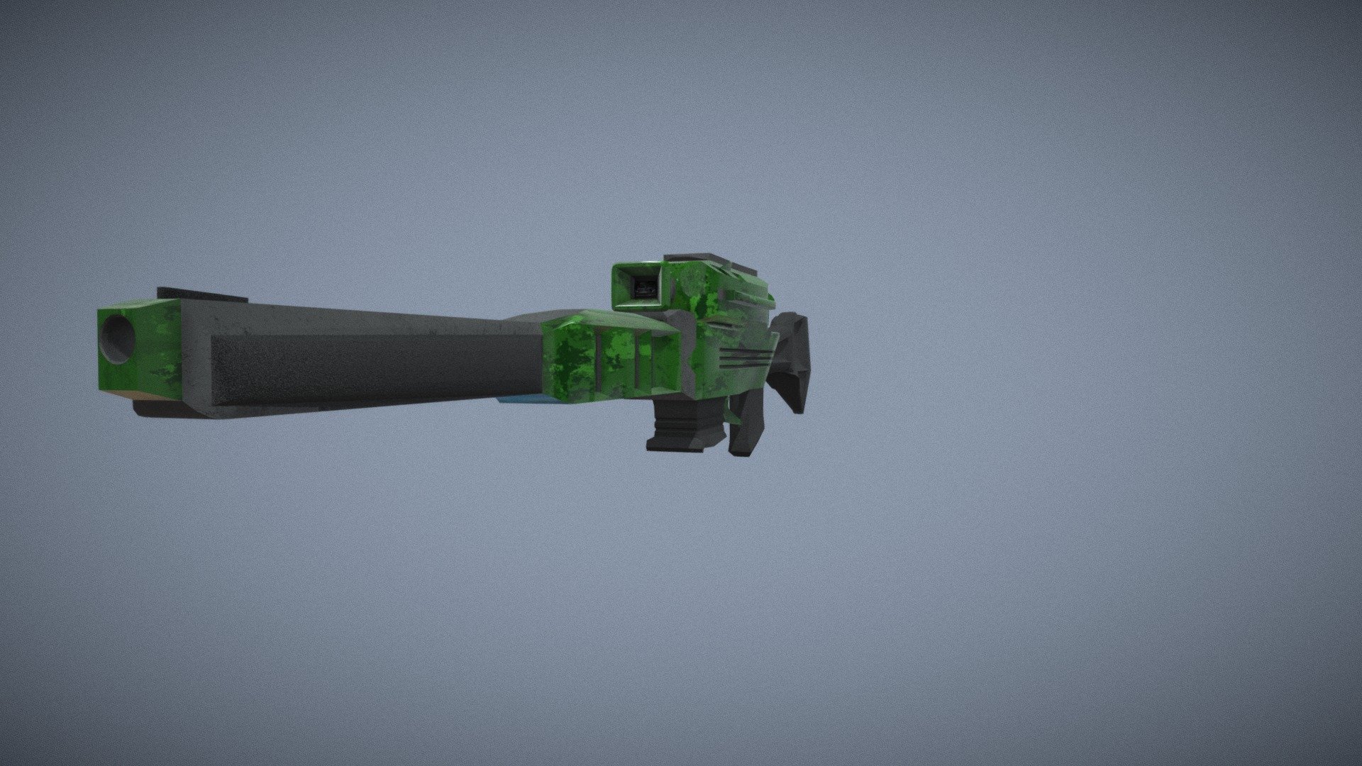 Sniper Rifle PBR game ready Low-poly - 3D model by Max Advis (@Max ...