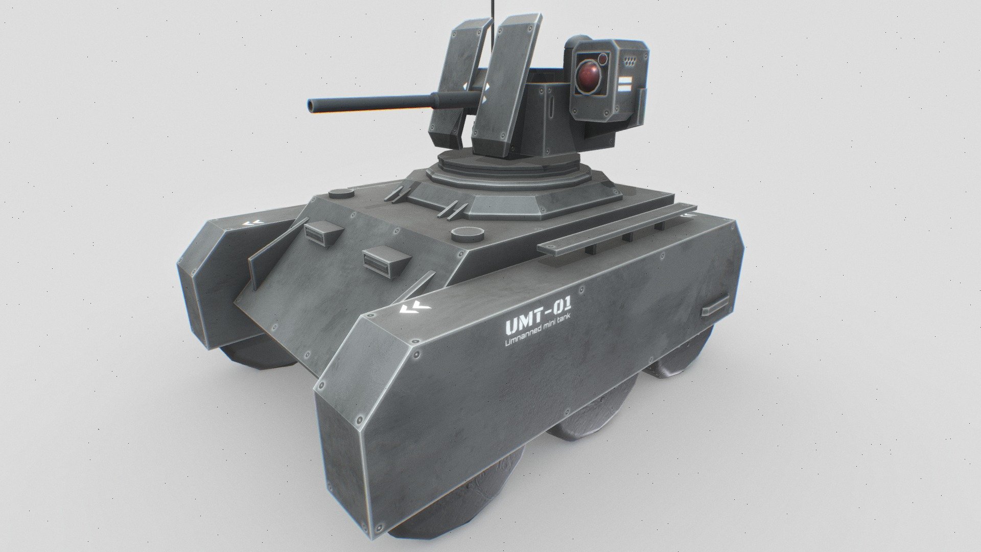 Unmanned Mini Tank - Buy Royalty Free 3D model by Anima Z (@Anima-Z ...