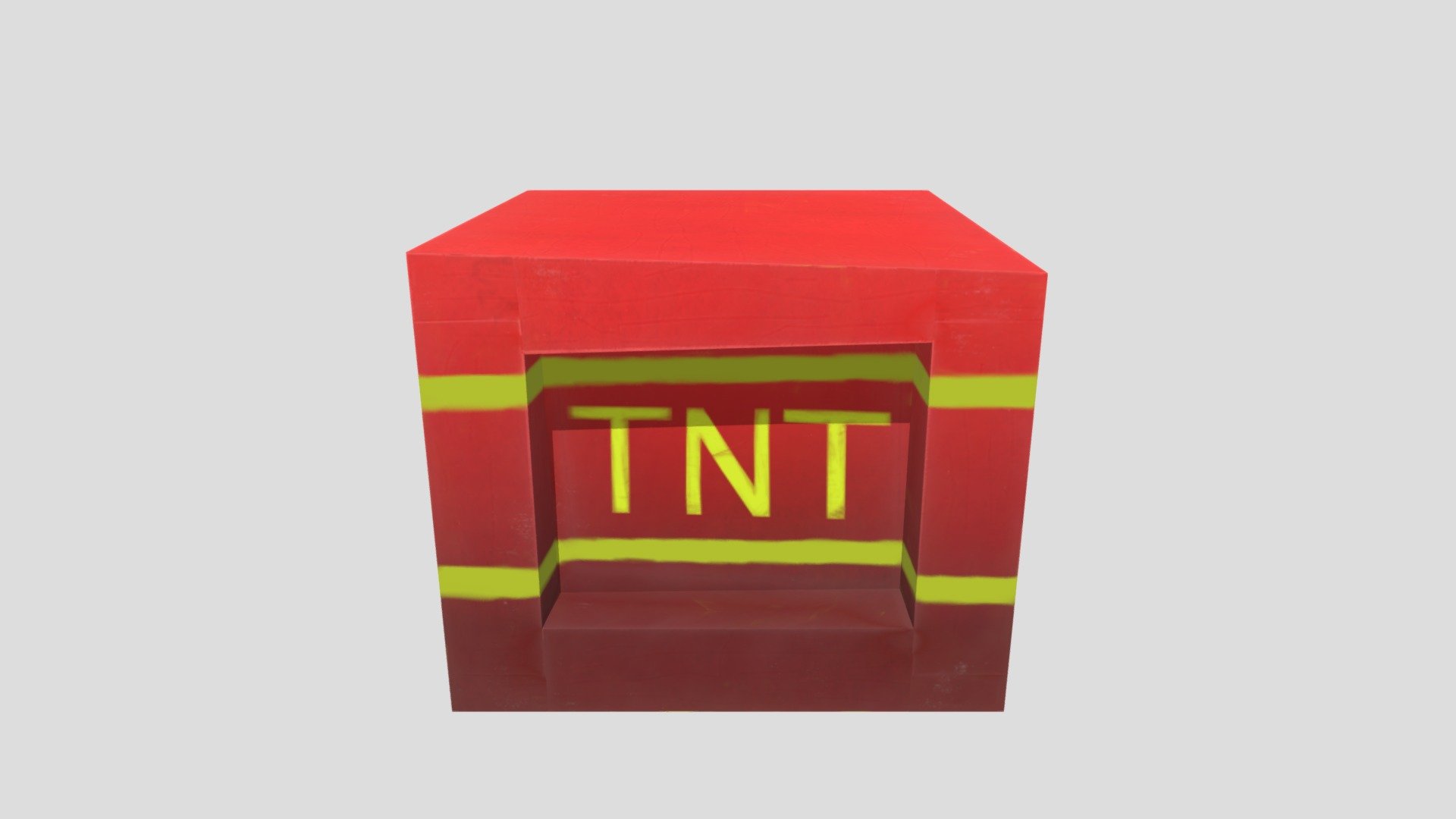 Caja_TNT - 3D model by Diana_Escobedo [6fe1a80] - Sketchfab