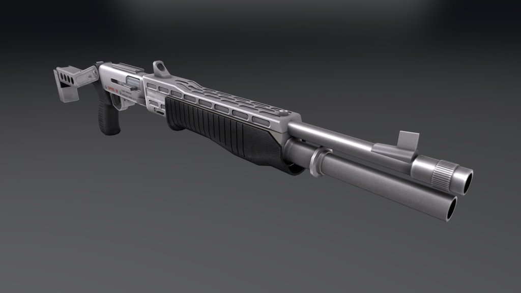 SPAS12 - 3D model by Thuc Hoang (@intheend12) [6fe349f] - Sketchfab