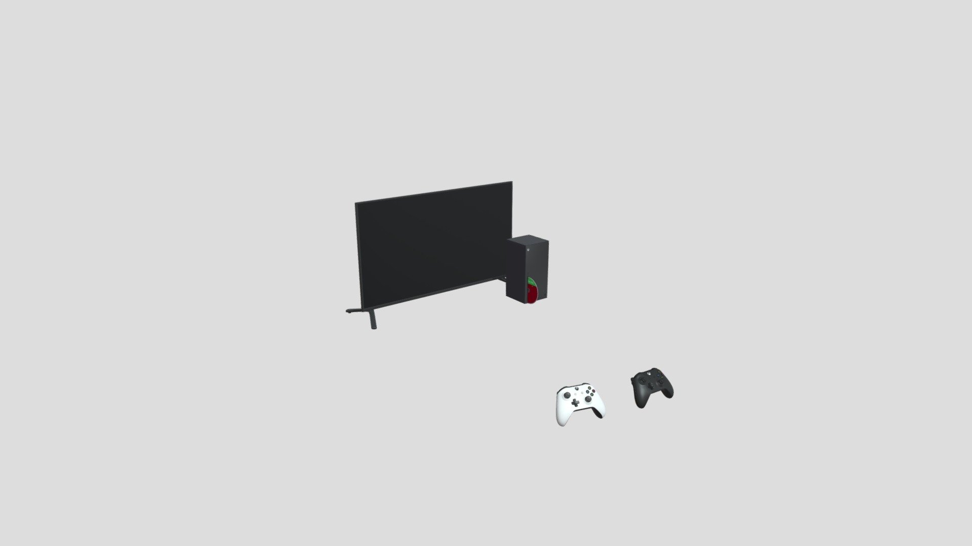 Xbox Setup - Download Free 3D model by Conolator [6fe3a0f] - Sketchfab