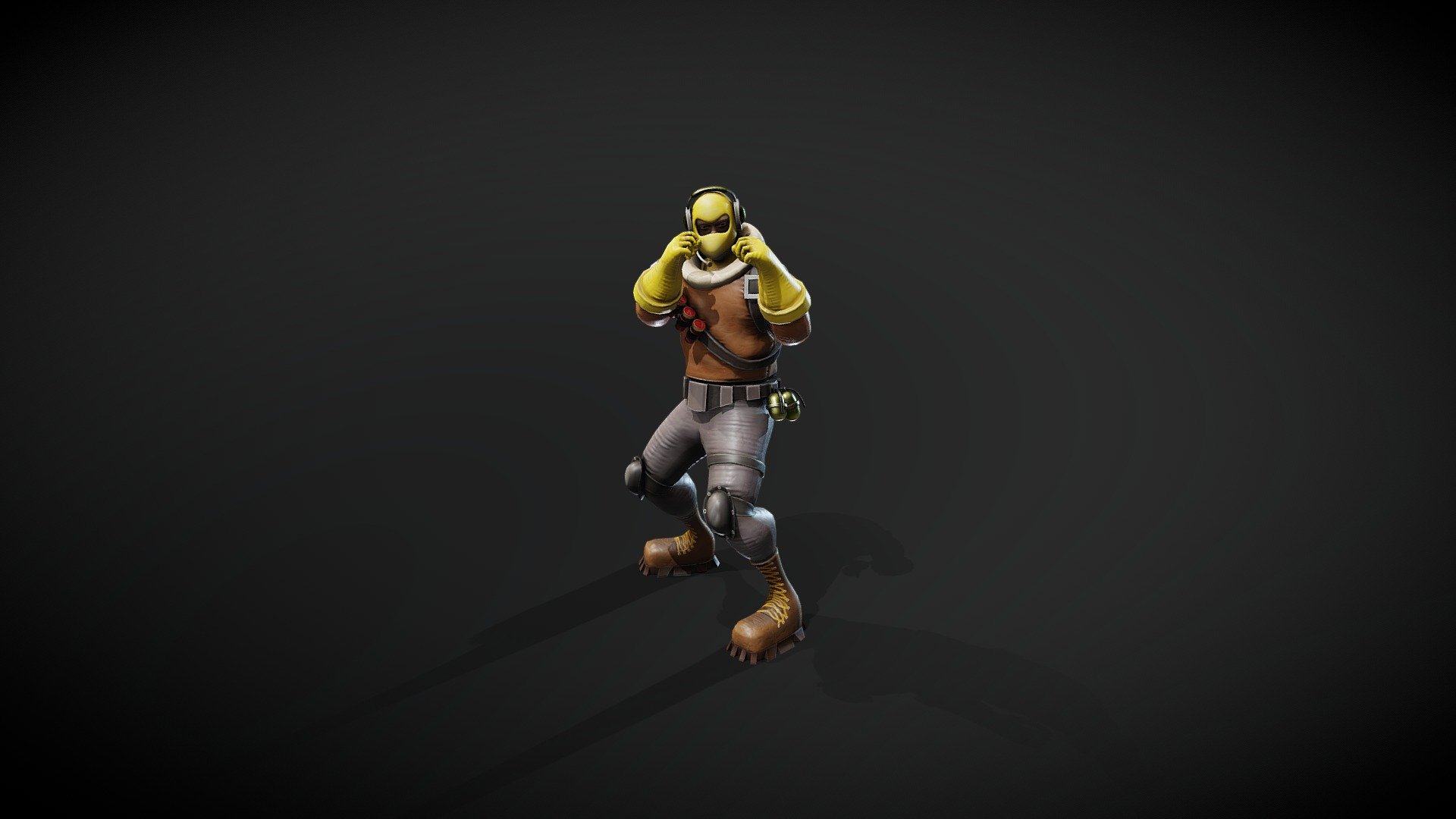 Fortnite character (training) - 3D model by mianon [6fe3a73] - Sketchfab