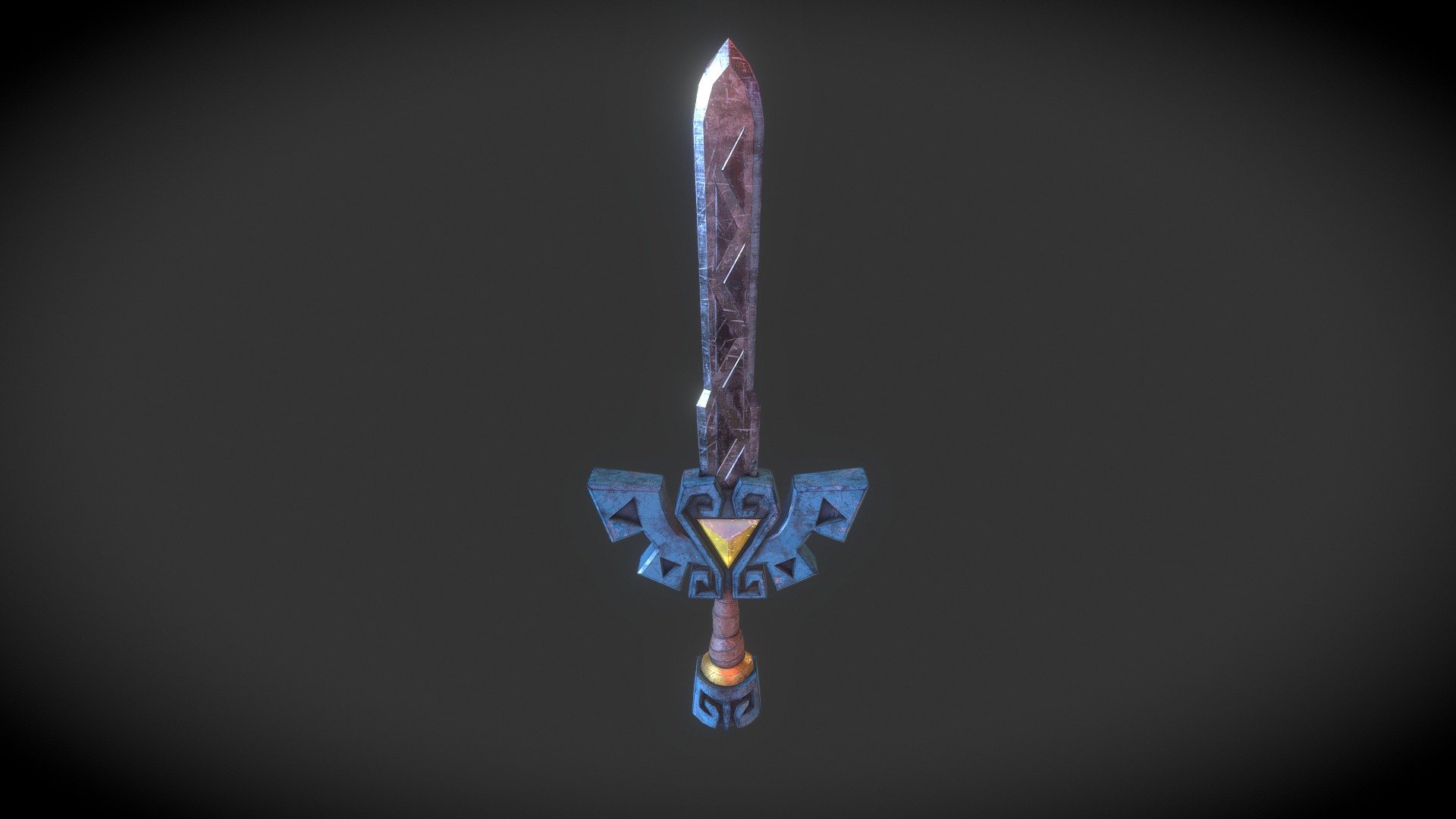 Lokomo sword - 3D model by C-A [6fe49b9] - Sketchfab