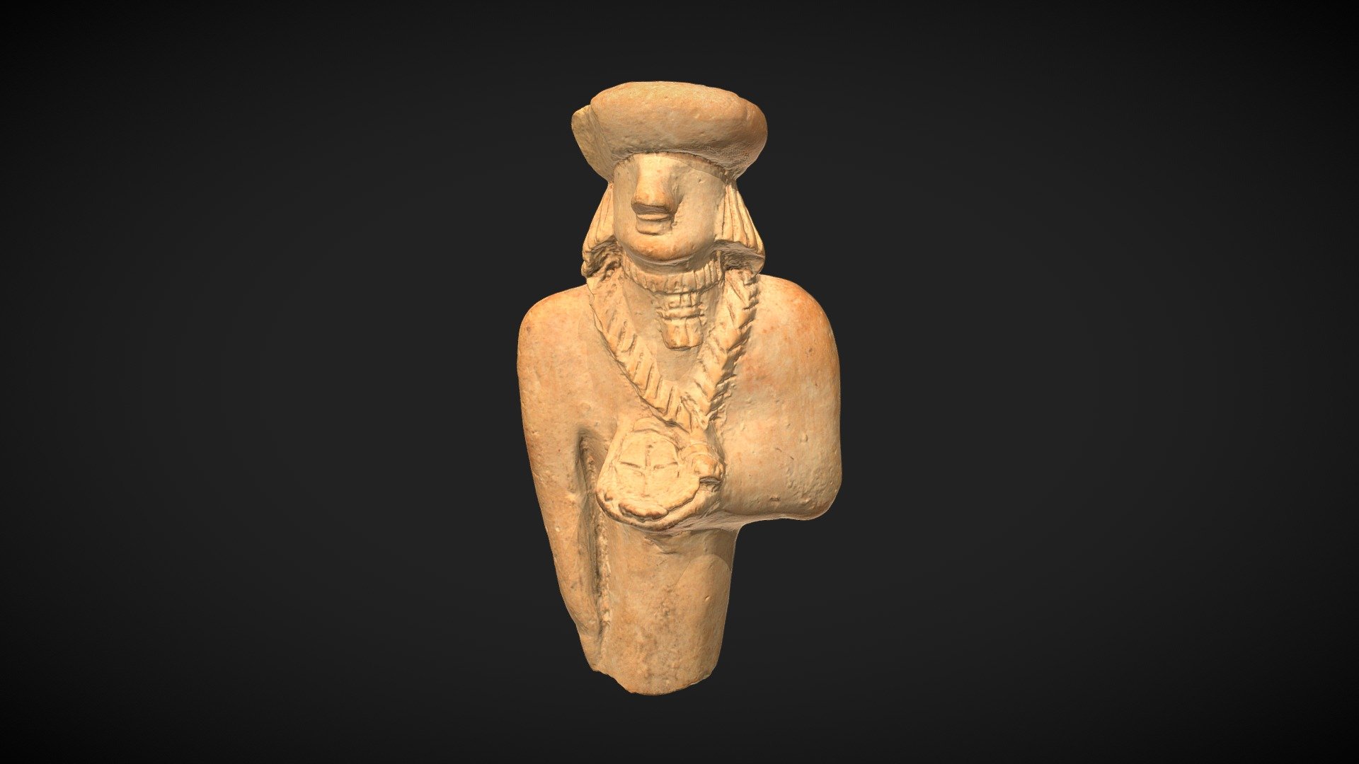 SAM A 1387 Cypriot Female Terracotta Figure - 3D model by AMRICHA ...