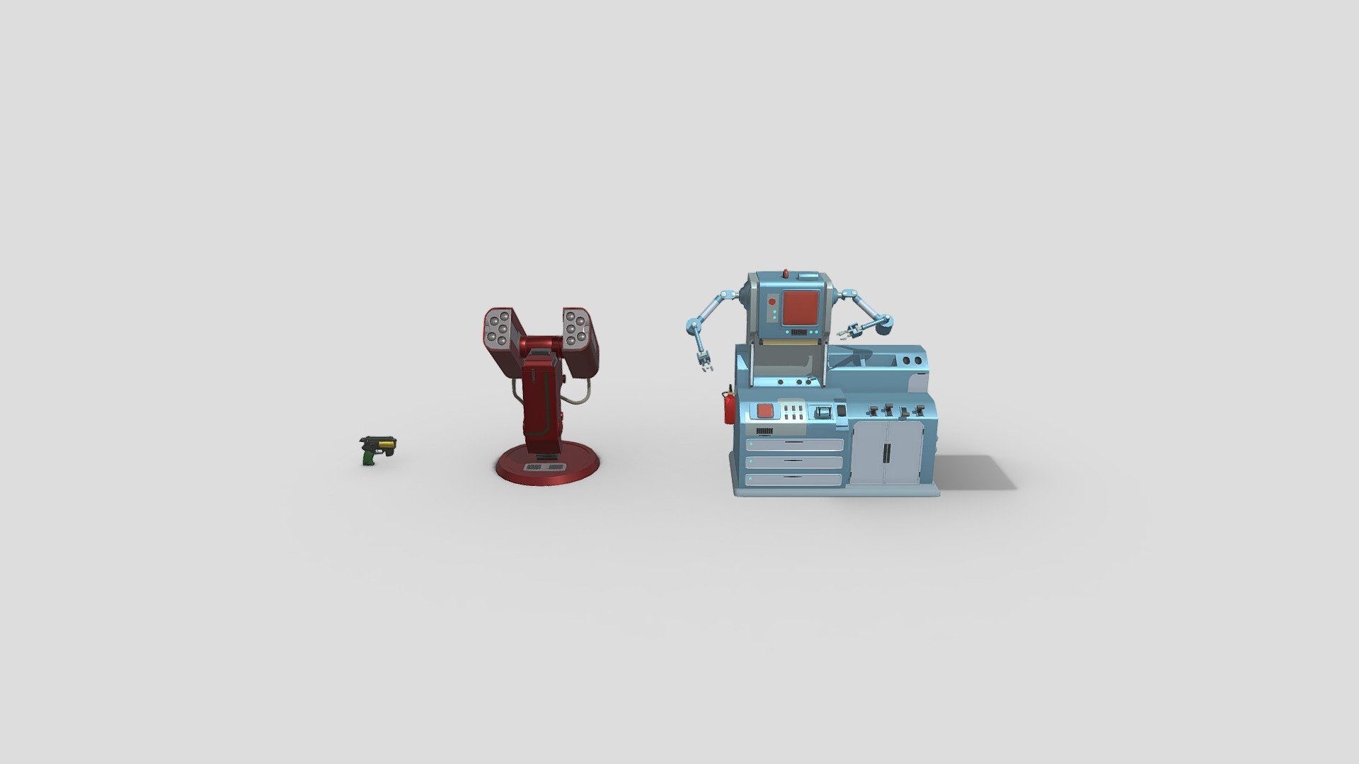 Draft Punk - 5 - Download Free 3D model by mr.kvinter [6fe4ff7] - Sketchfab