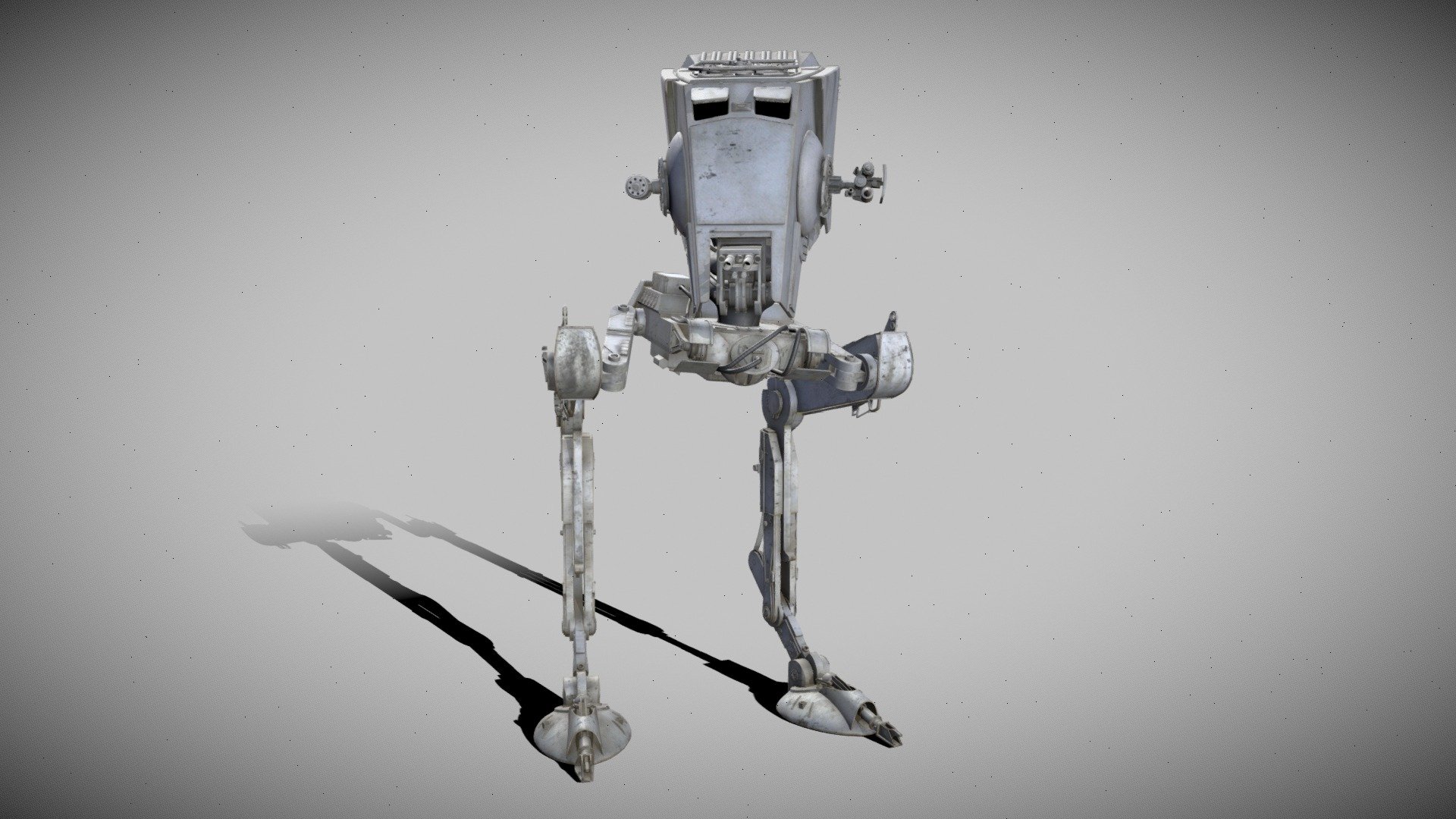 AT-ST - 3D model by Raúl Hidalgo (@raulhidalgogonzalez97) [6fe6757 ...