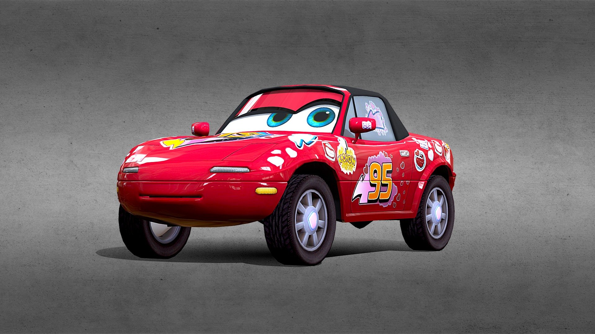 Tia - Download Free 3D model by DinseyPixarCarsModels [6fe6854] - Sketchfab