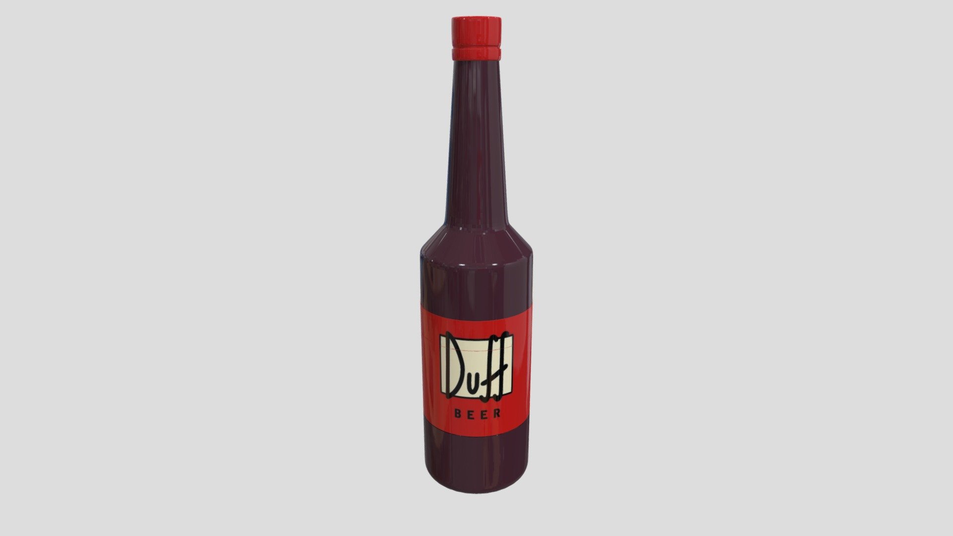 BOTELLA DUFF - 3D model by joex10313 [6fe9b09] - Sketchfab