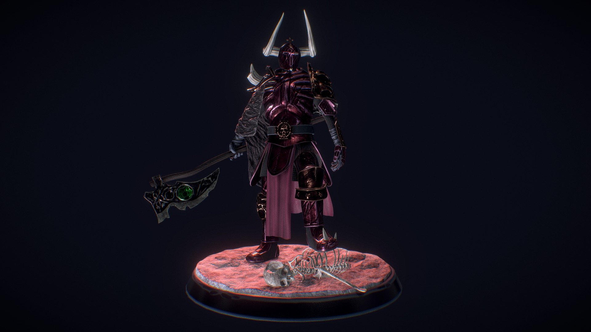 Warhammer Style - Dark Fantasy Armor - 3D model by Miror-Z [6fea805 ...