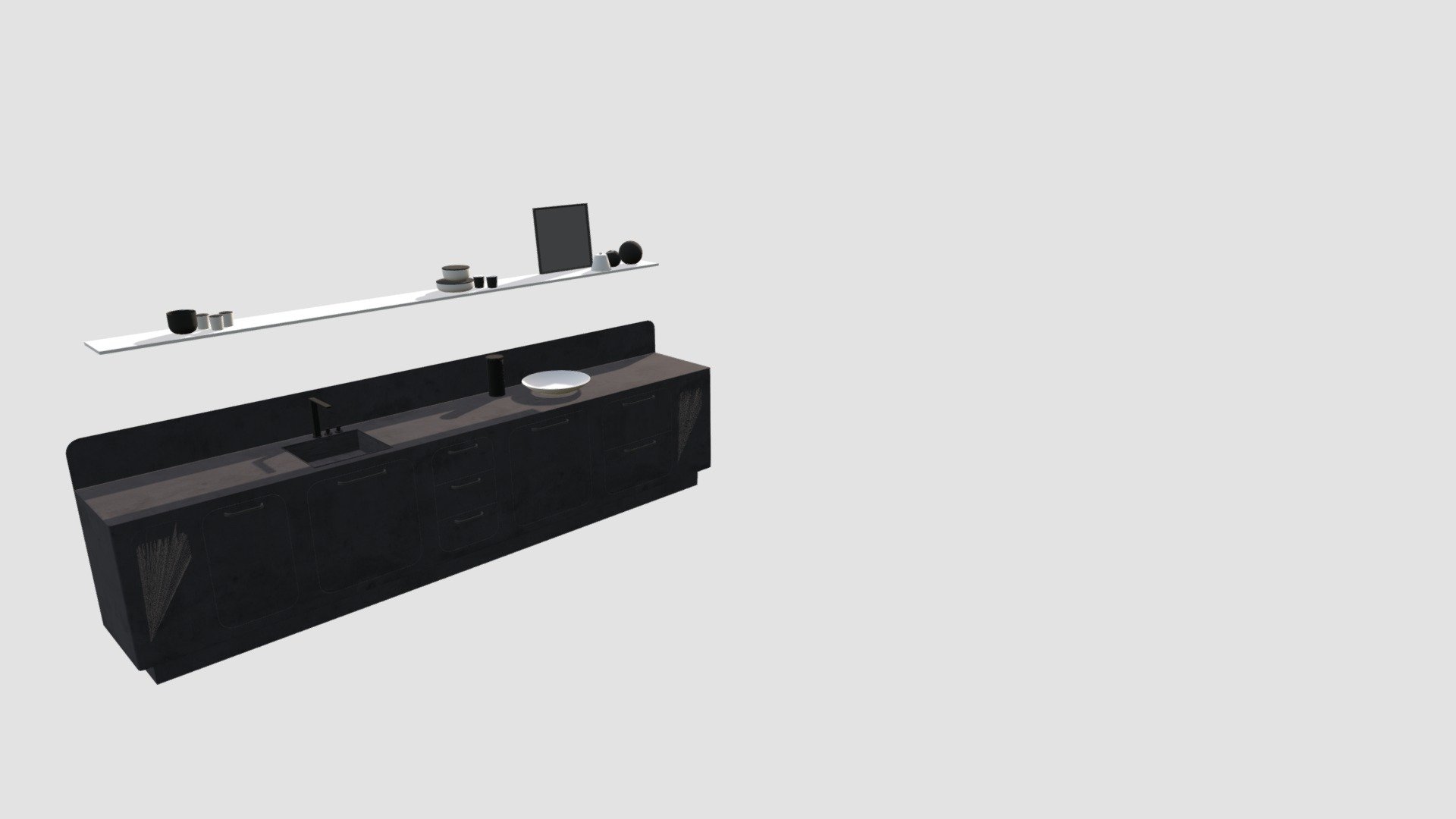 kitchen - Buy Royalty Free 3D model by Evermotion [6feb335] - Sketchfab ...