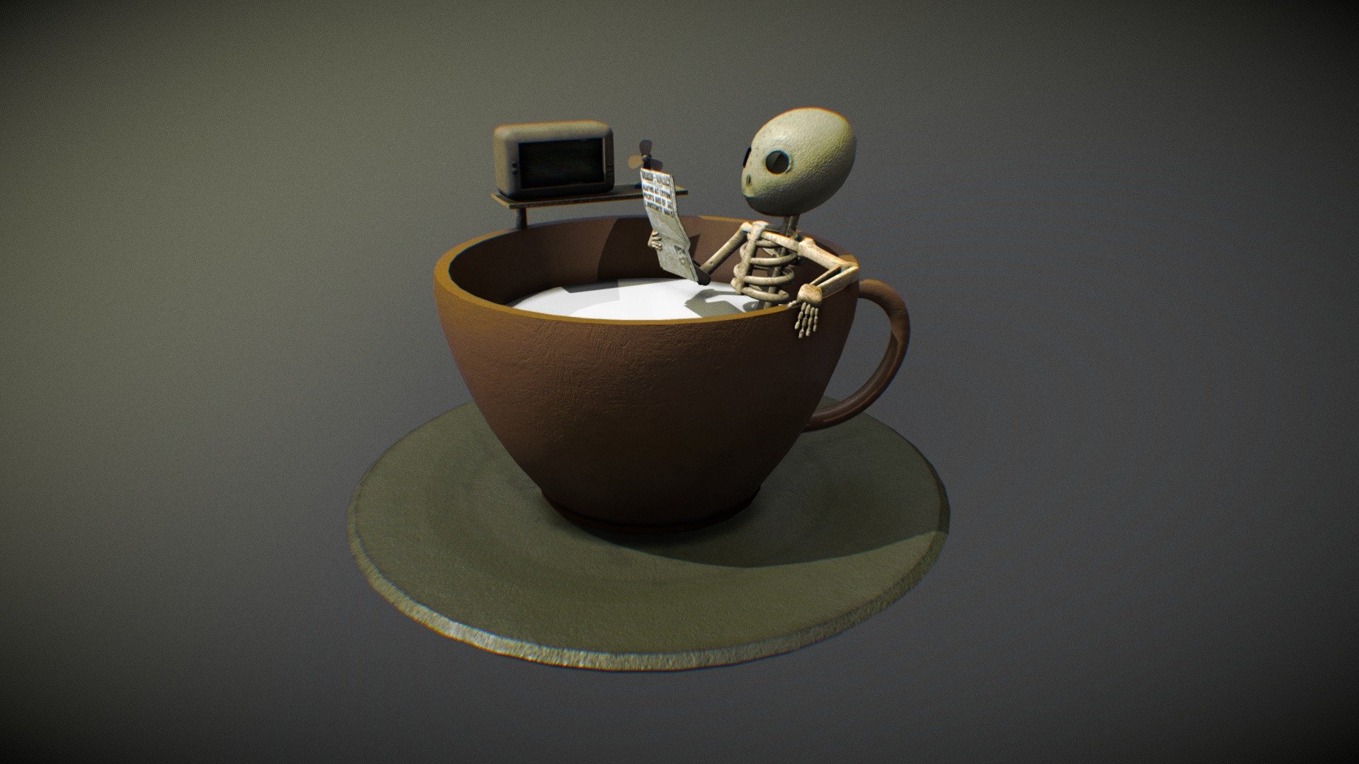 The Thing - 3D model by Caraneya [6fec76f] - Sketchfab