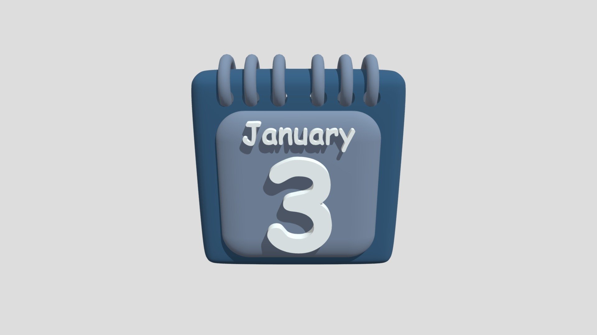 January 3rd - Download Free 3D model by egart16 [6fecc96] - Sketchfab
