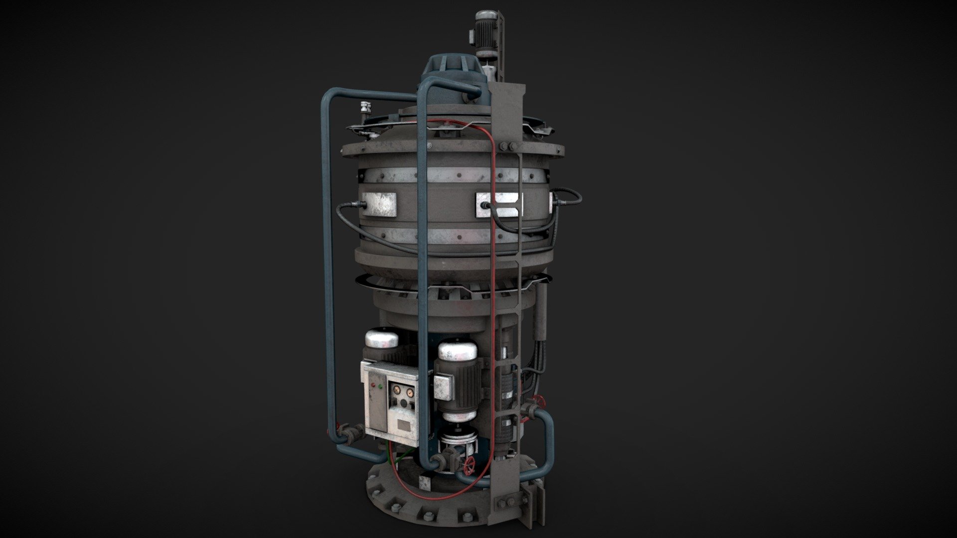 Machinery device - Buy Royalty Free 3D model by maxpsr [6fed404 ...