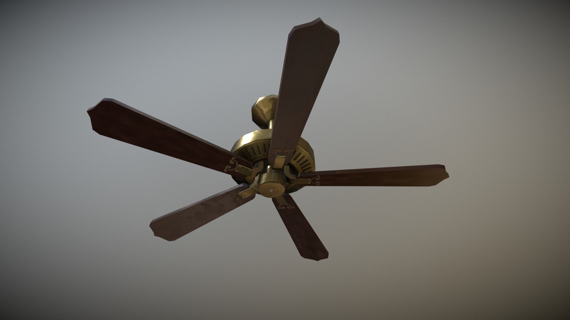Ceiling Fan - Download Free 3D model by nicolas saude (@nicolas.saude ...