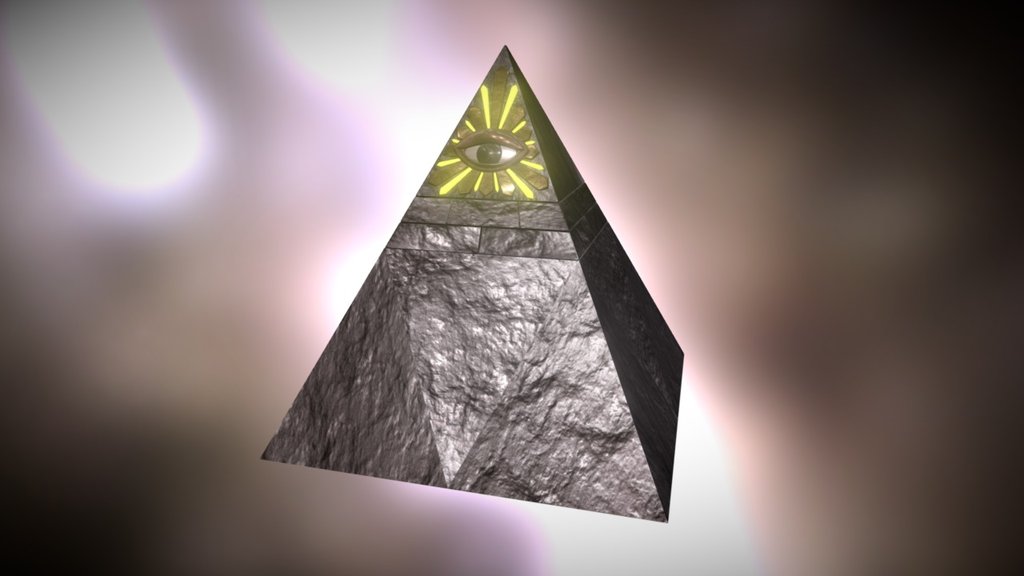 Illuminati - El ojo que todo lo ve - Download Free 3D model by deiby ...
