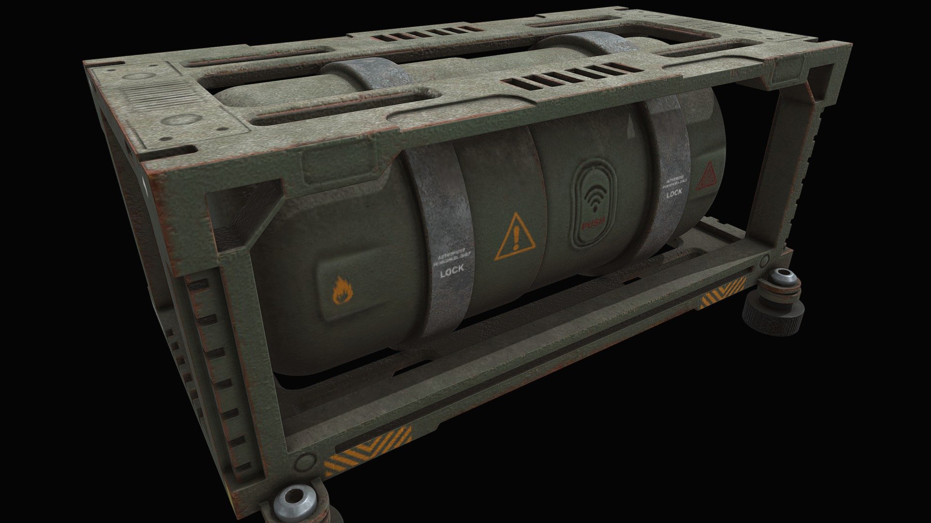 tanker box metallic industrial - Download Free 3D model by Mehdi ...