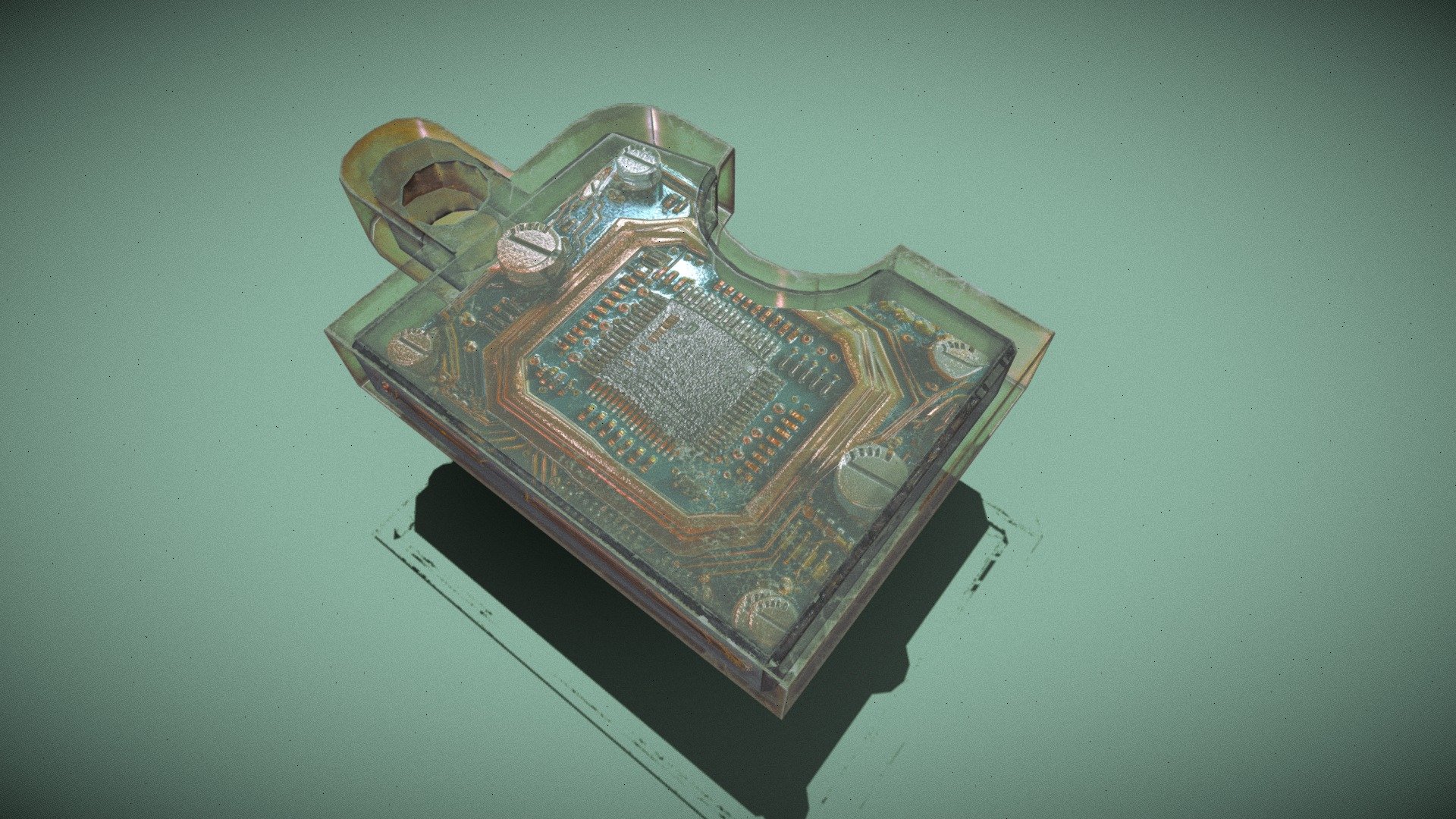 Anime style CPU chips - Download Free 3D model by lizhou ding ...