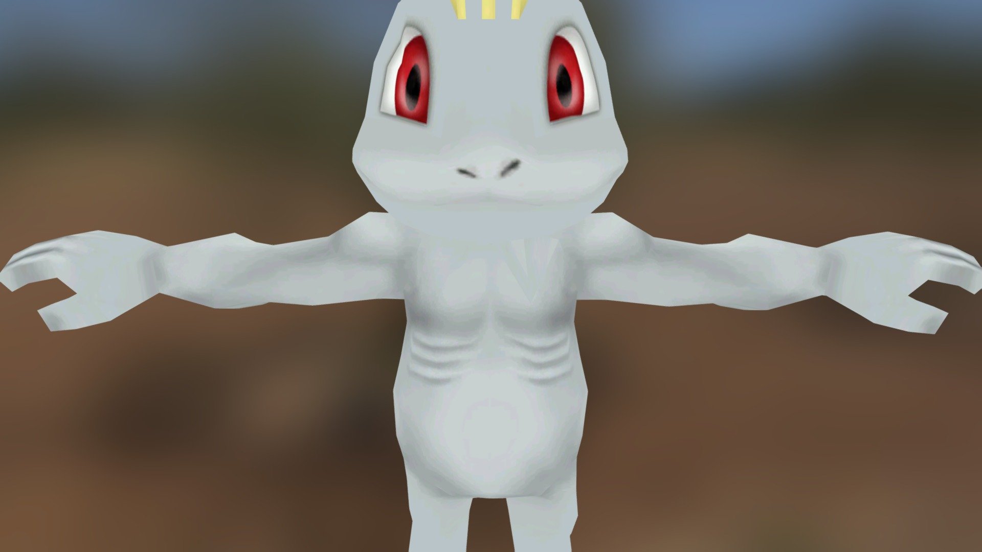 Machop - 3D model by akennedy007 [6ff1d77] - Sketchfab