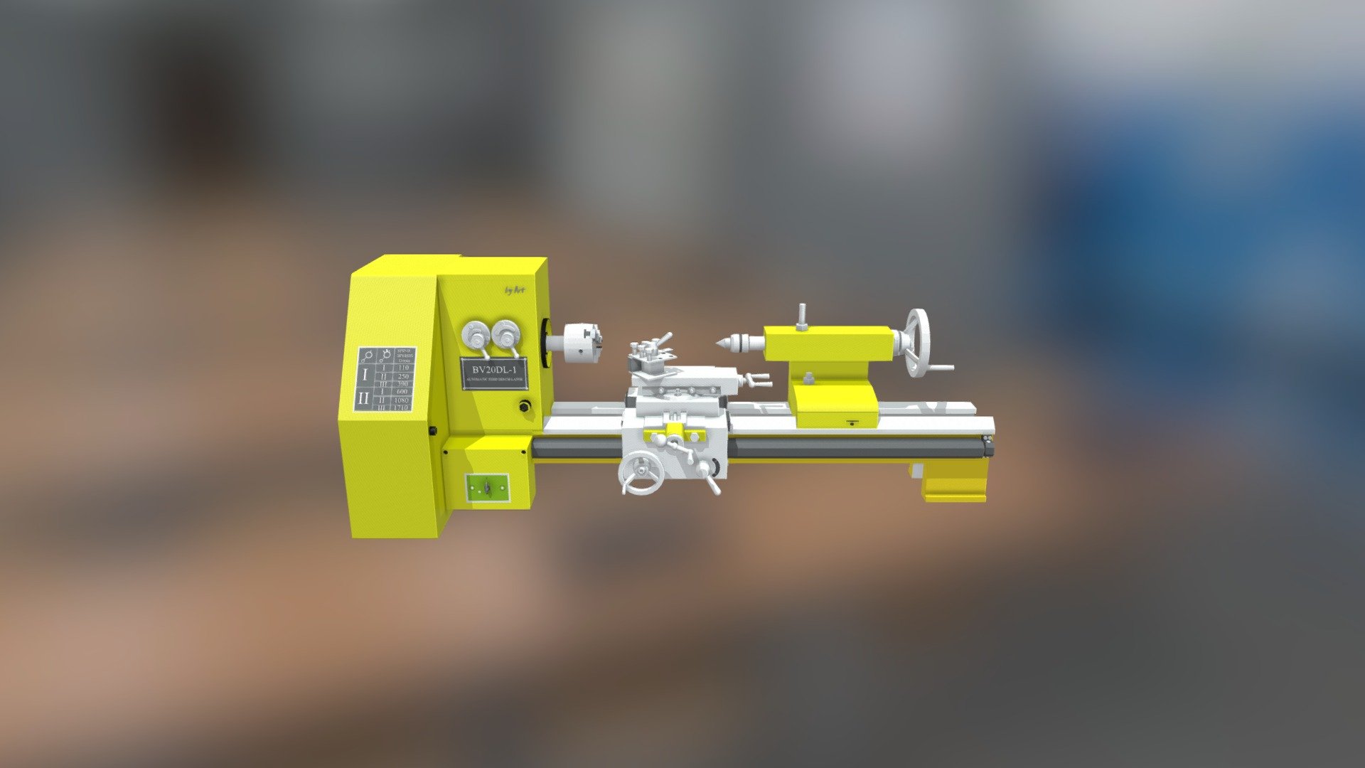 Torno mecânico - 3D model by Eduardo (@edu.boladecanhao) [6ff1dd3 ...