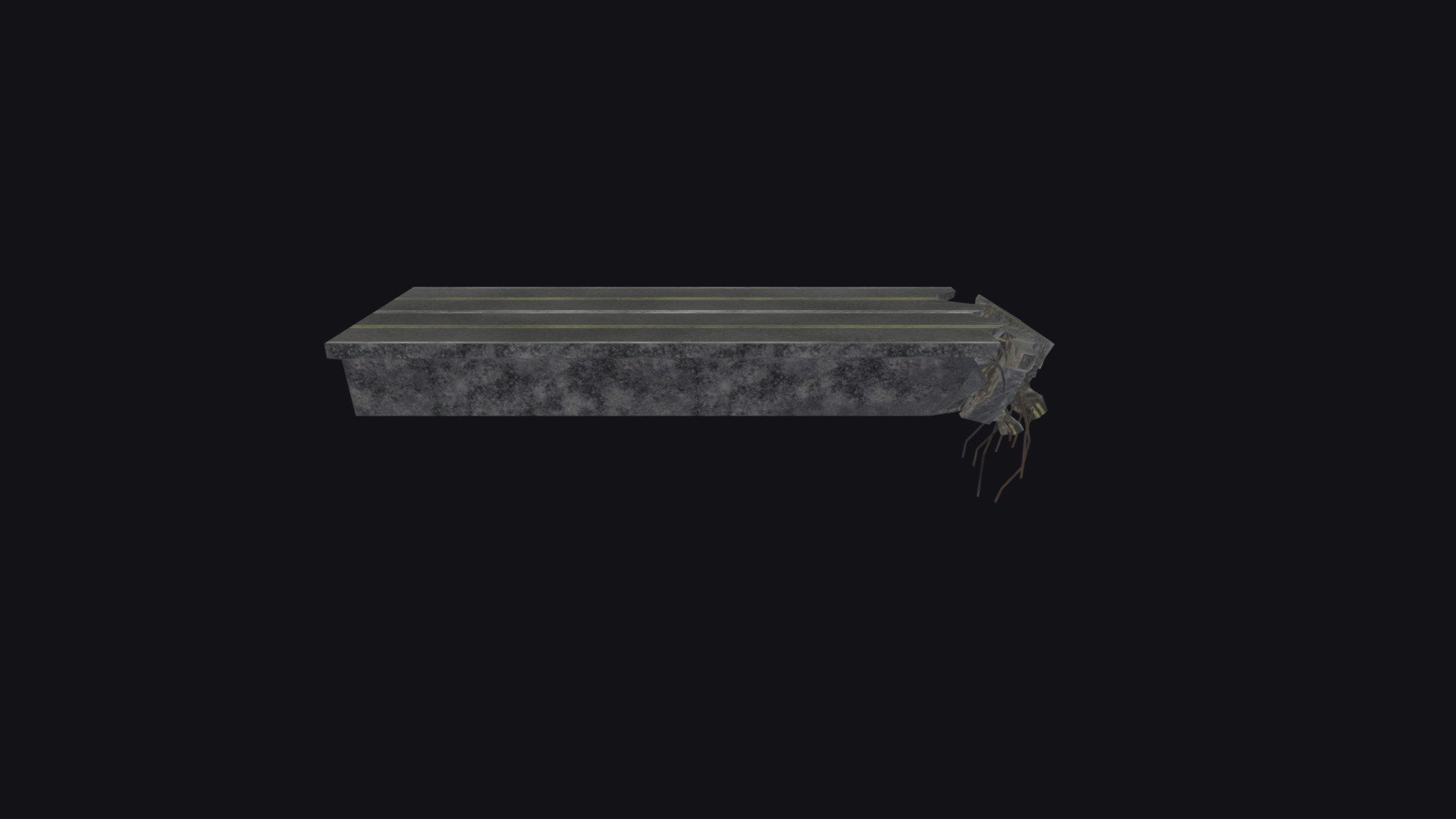 Broken Bridge - 3D model by maudefil [6ff2658] - Sketchfab