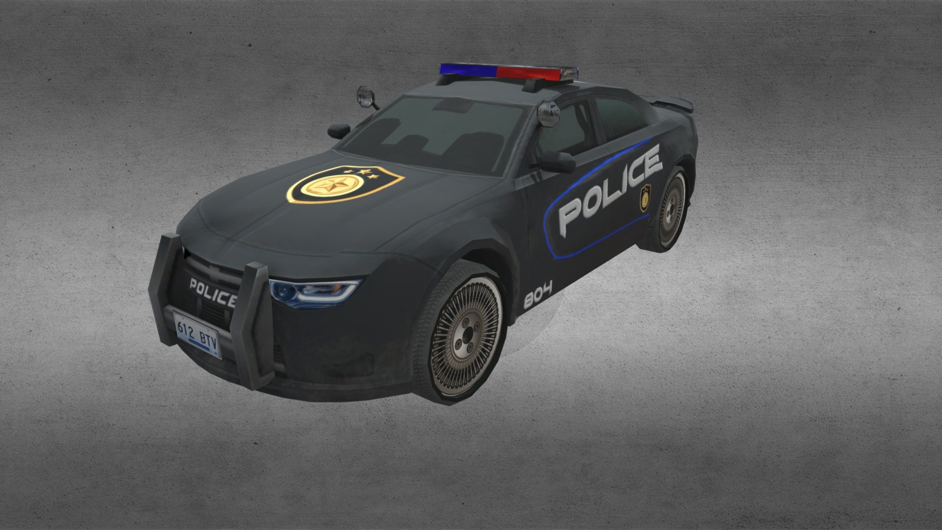 POLICE CAR - Buy Royalty Free 3D model by 3D Artist 1 (@hamidra7a ...
