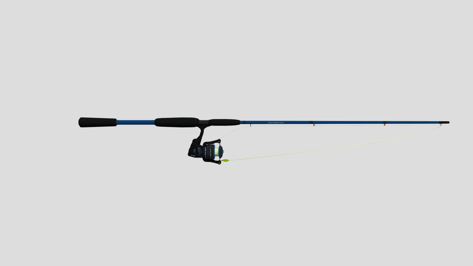Fishing Rod - 3D model by TreasuredTeam [6ff5407] - Sketchfab