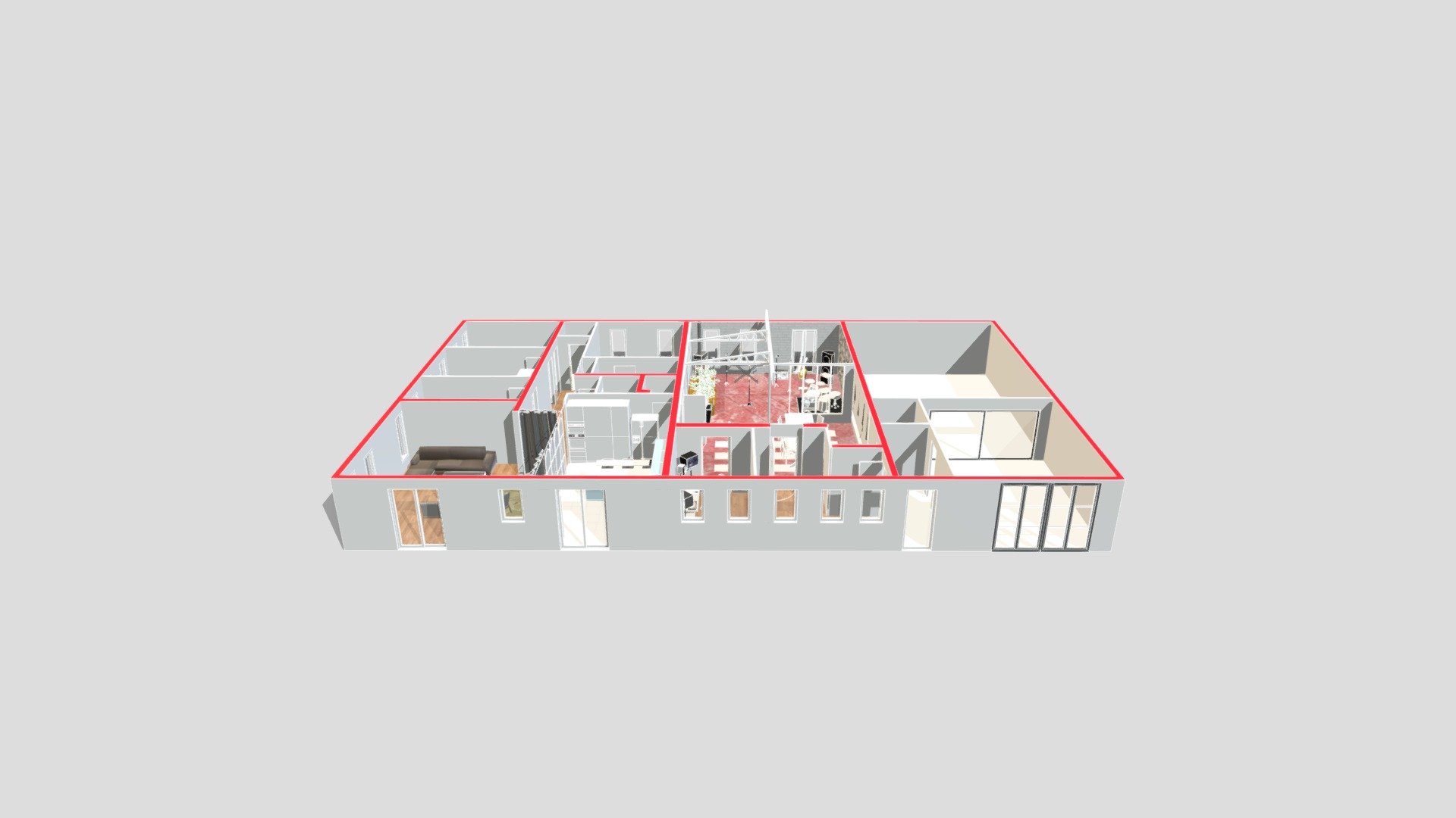 MAISON JC - 3D model by studiochazelles [6ff5b89] - Sketchfab