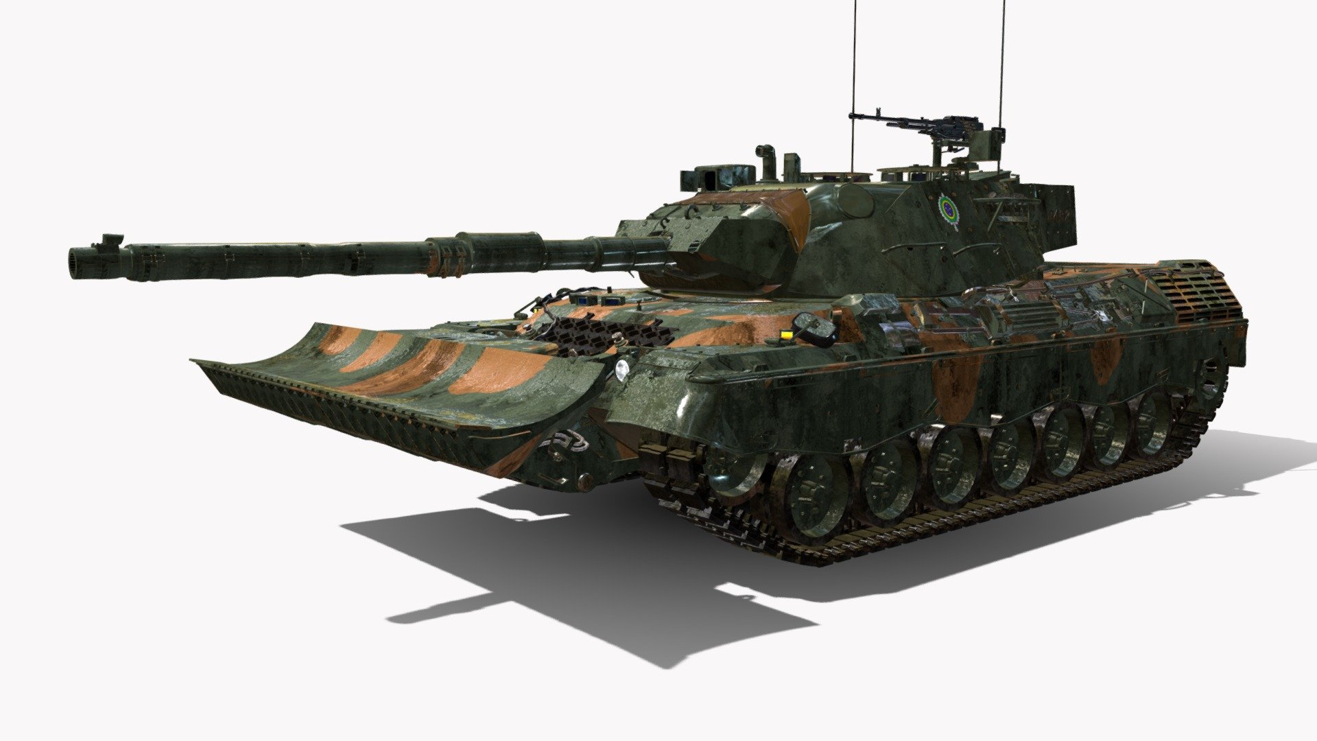 Leopard 1 A5 Br - 3D model by LM3D (@lm9241221) [6ff7782] - Sketchfab