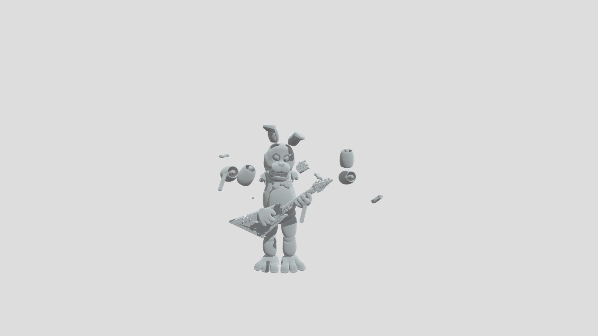 Repair Bonnie The Bunny - Download Free 3D model by s.c animaciones (@s ...