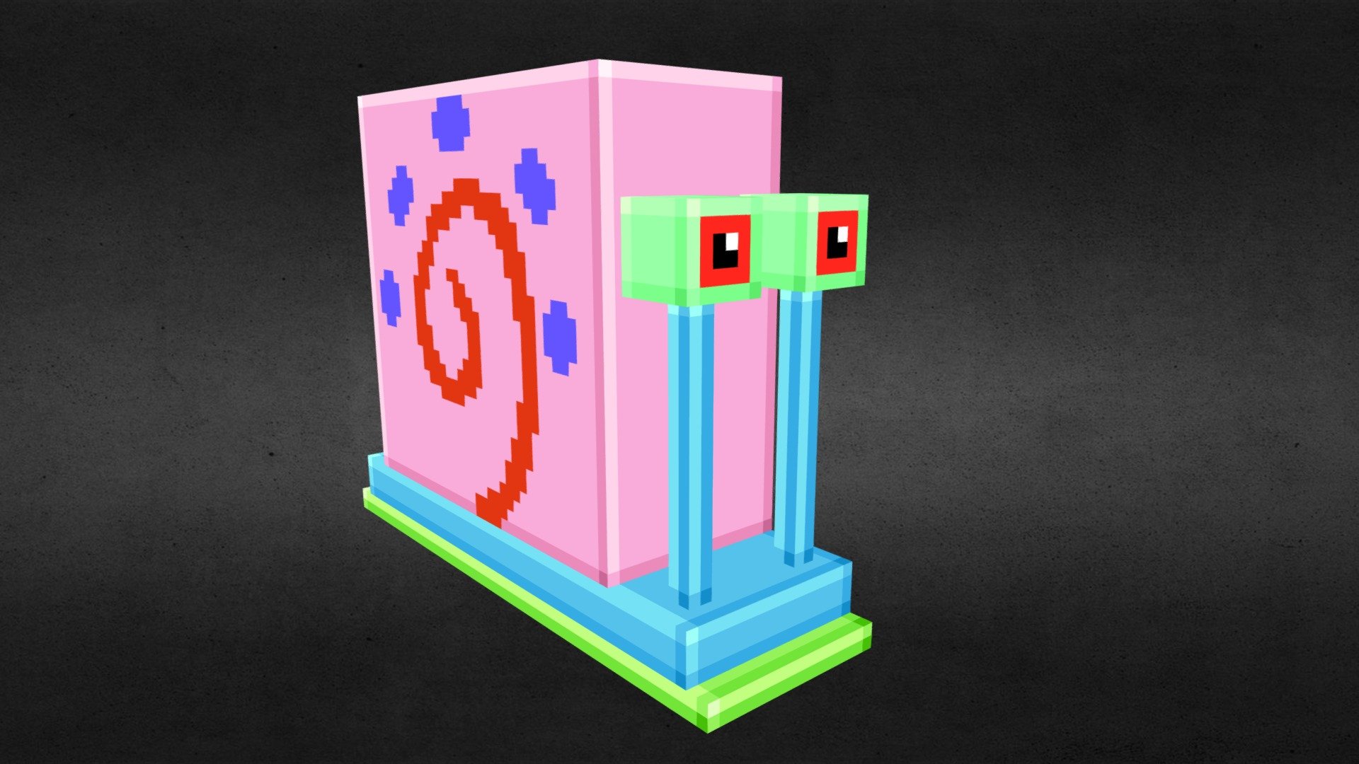 Gary the Snail - 3D model by Bagels (@eBagels) [6ff8de3] - Sketchfab