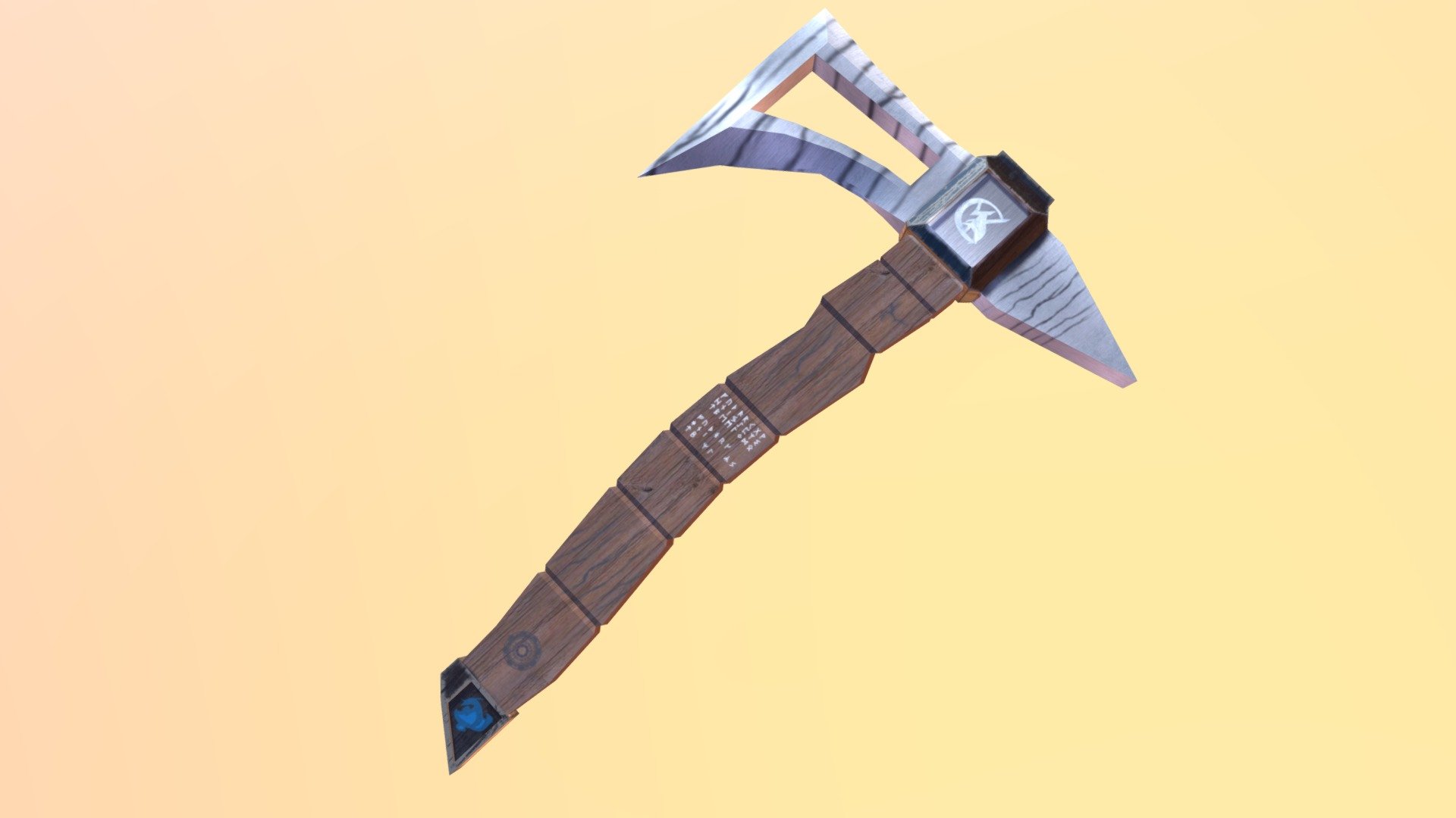 Frost Axe - 3D model by Ryn Kazuma (@RynKazuma) [6ffacb0] - Sketchfab