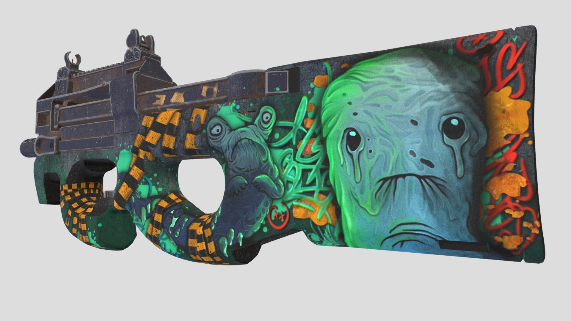 p90 - 3D model by rogersch21 [6ffd475] - Sketchfab