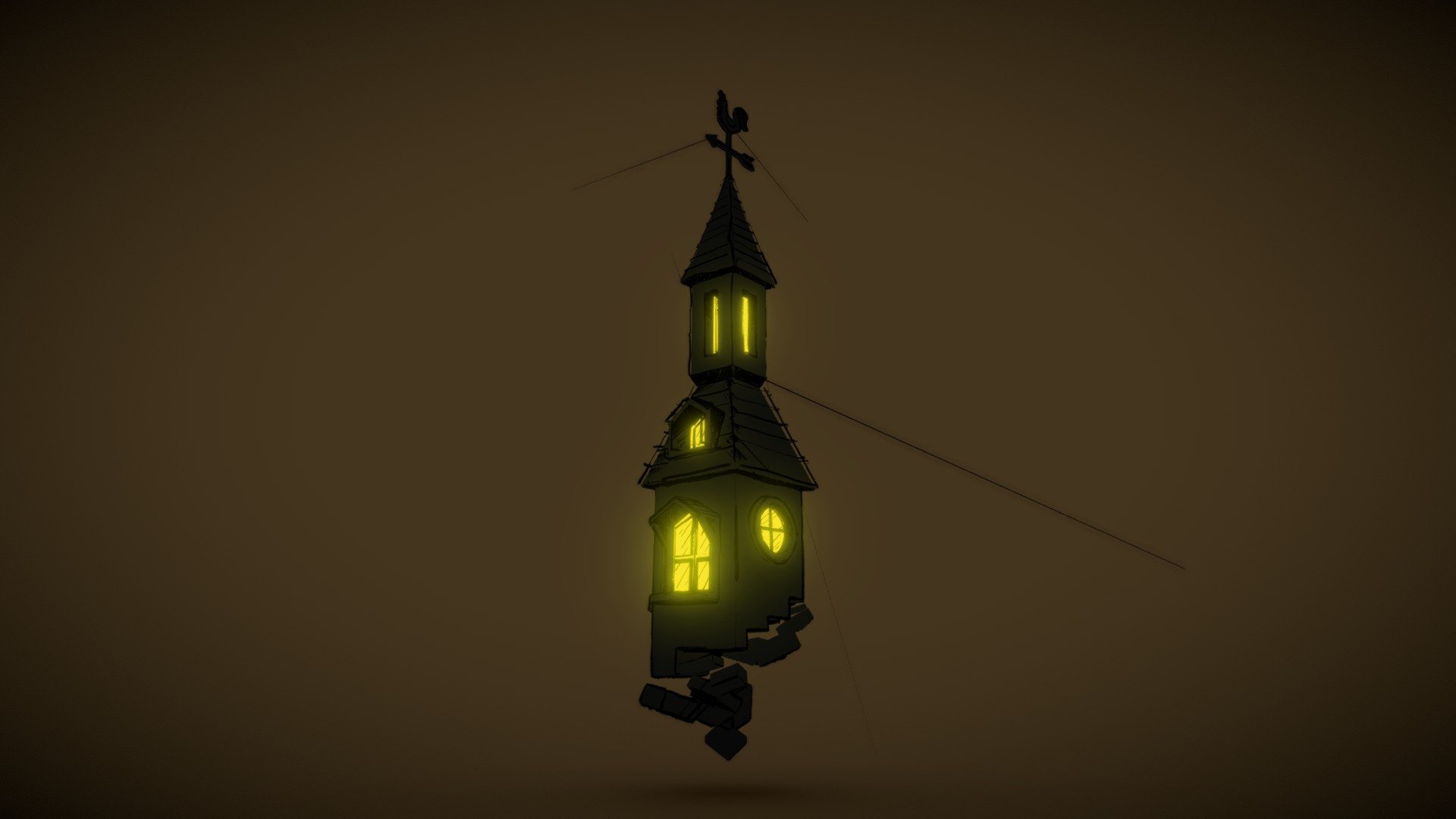 Tower Top - 3D model by Chaitanya Krishnan (@chaitanyak) [6ffed47 ...