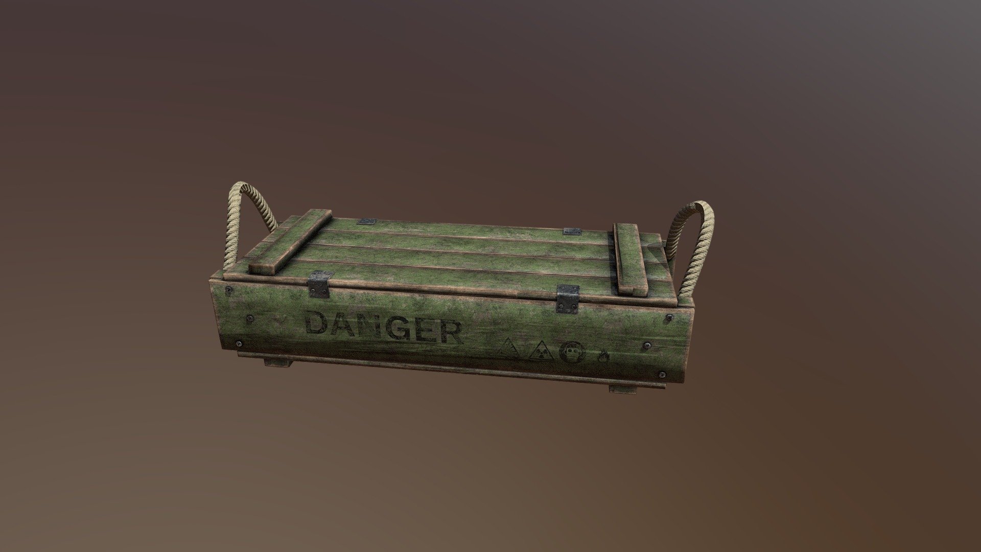 ammo crate variation 3 - 3D model by LutinSan [6fff2e4] - Sketchfab